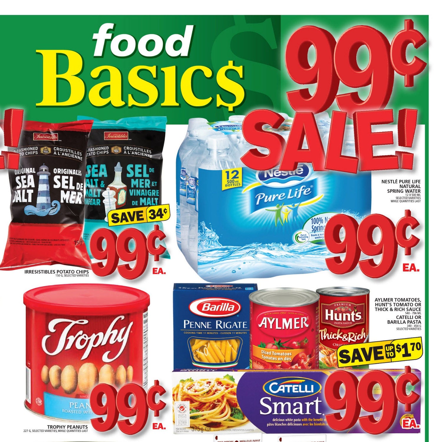 Foodbasics Weekly Flyer - Weekly - 99 Cent Sale! - Aug 25 – 31 ...