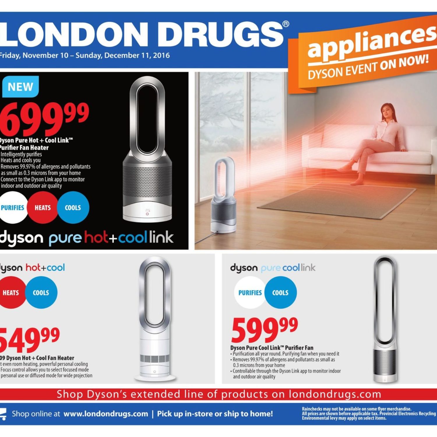 London Drugs Weekly Flyer - Dyson Event on Now! - Nov 10 – Dec 11 ...