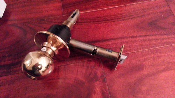 5 inch backset and door knobs - RedFlagDeals.com Forums