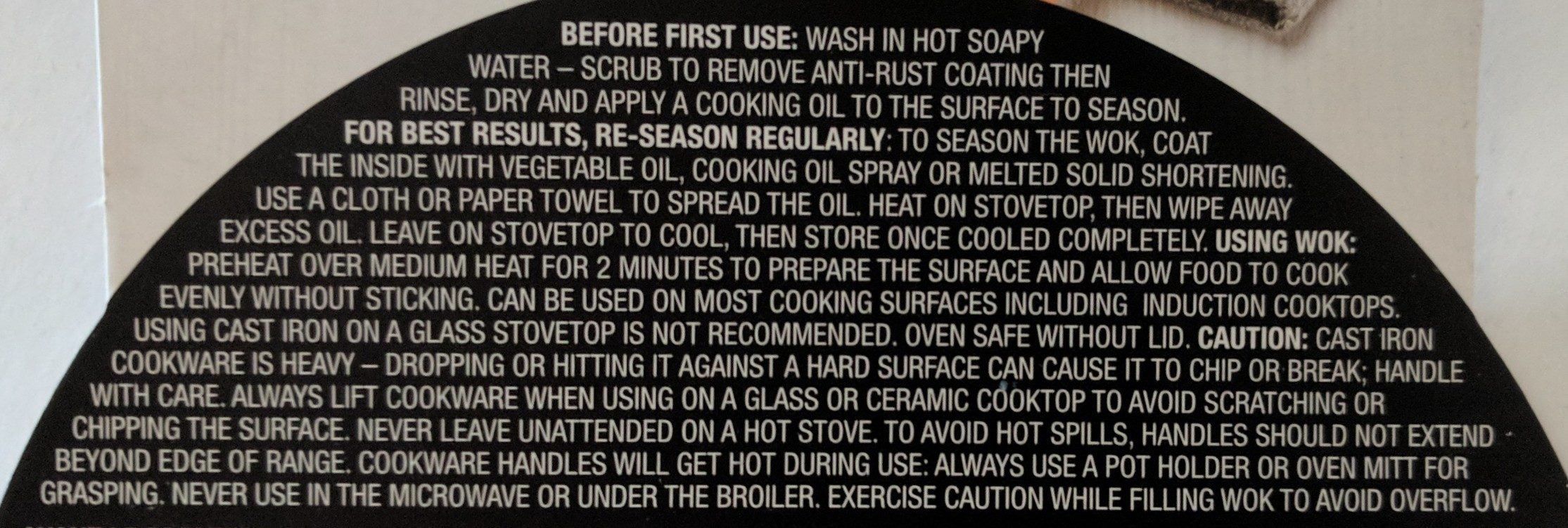 [No Frills] President's Choice Cast-iron Wok with Lid - Page 4 ...