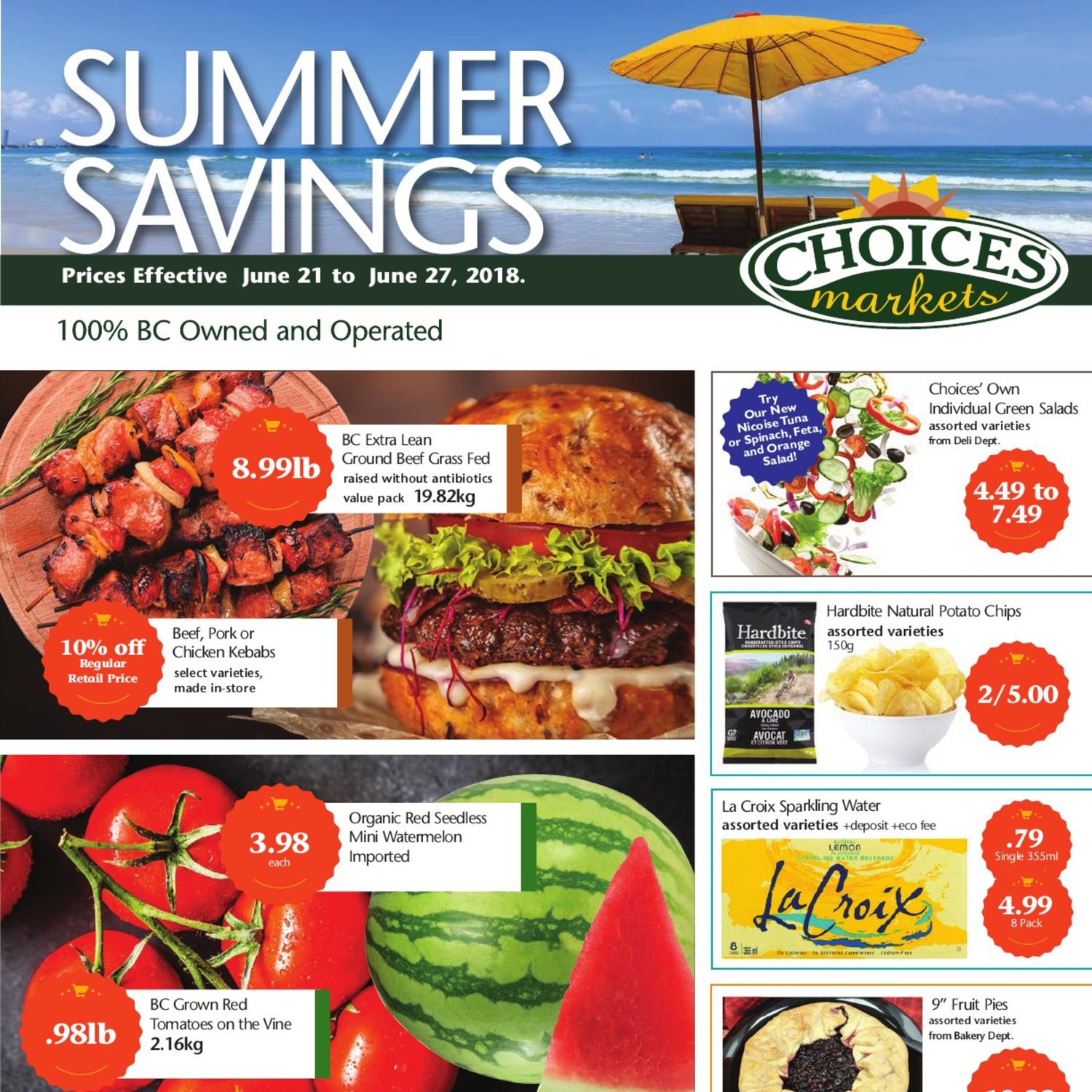 Choices Markets Weekly Flyer - Weekly Specials - Summer Savings - Jun ...