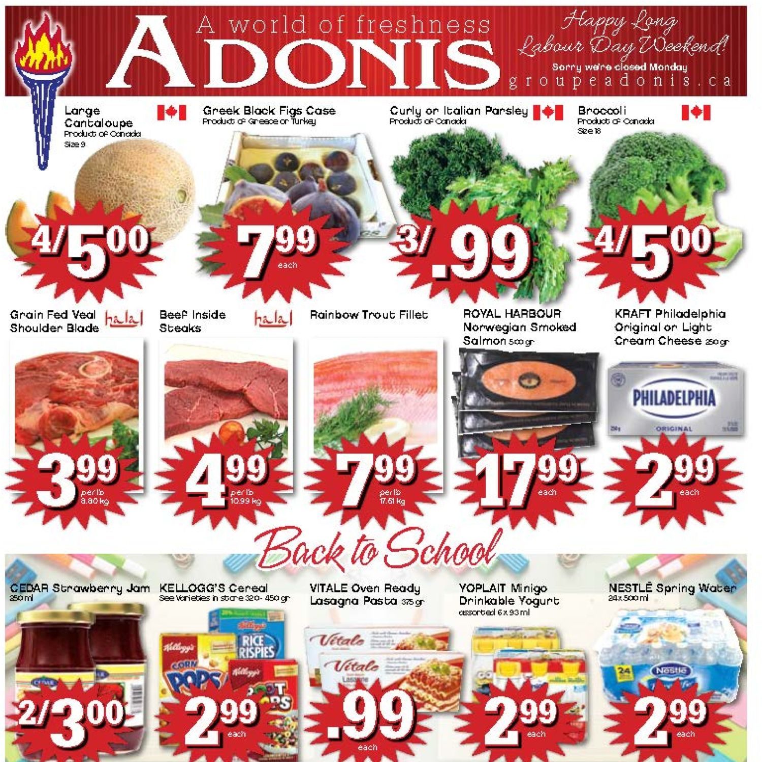Marche Adonis Weekly Flyer - Weekly Specials - Aug 30 – Sep 5 ...