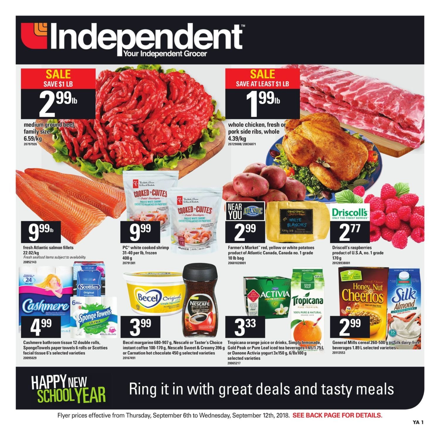 Your Independent Grocer Weekly Flyer - Weekly Specials - Sep 6 – 12 ...