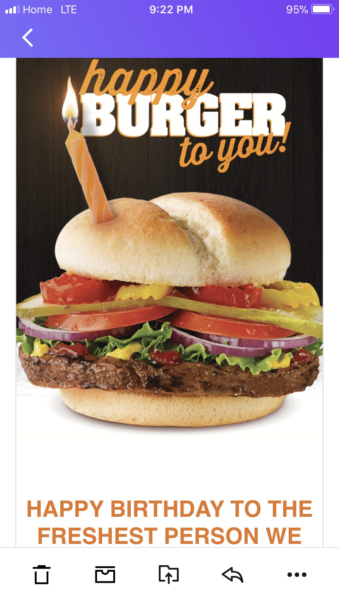 [Harvey's] Harvey's - Free Frings and Free Burger on your Birthday ...