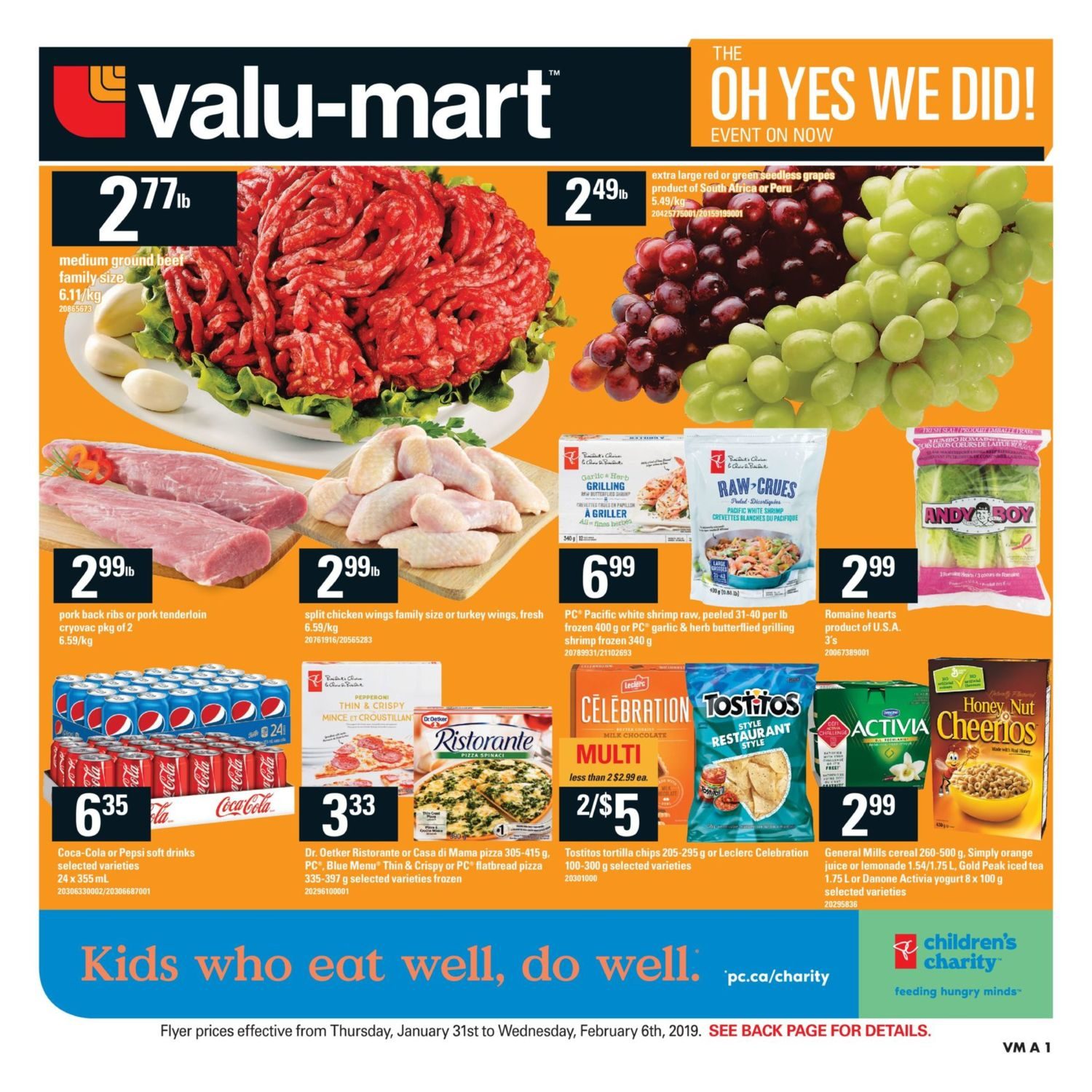 Valu-Mart Weekly Flyer - Weekly - The Oh Yes We Did! Event - Jan 31 ...