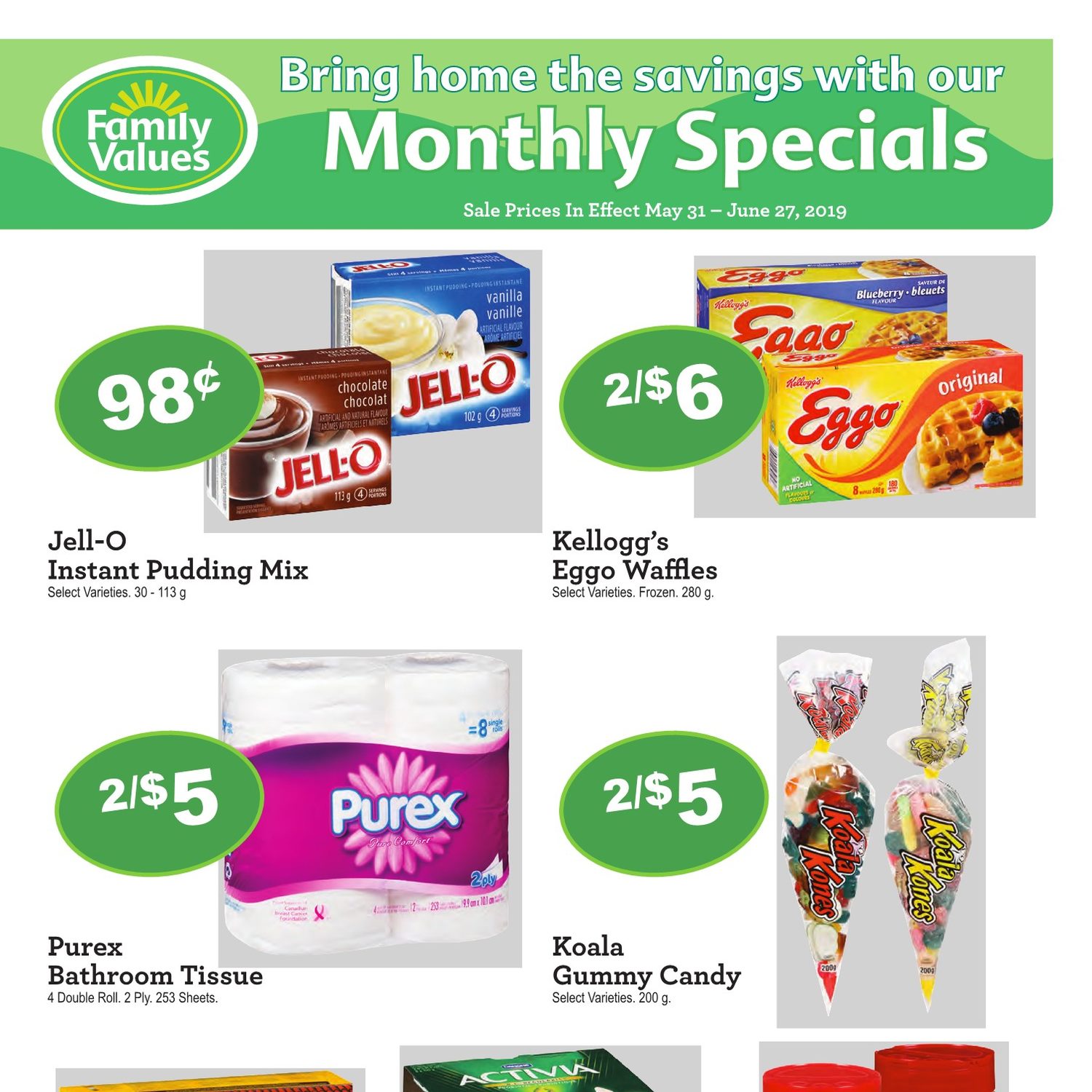 Family Foods Weekly Flyer - Monthly Specials - May 31 – Jun 27 ...