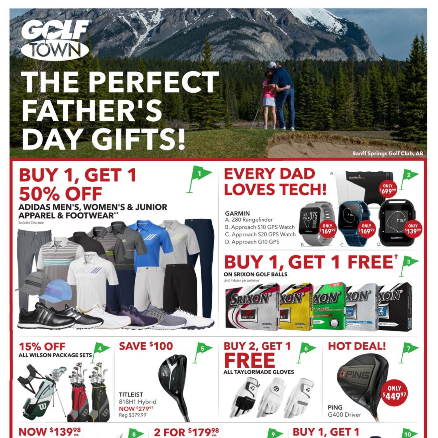 Golf Town Weekly Flyer - The Perfect Father's Day Gifts! - Jun 6 – 12 ...