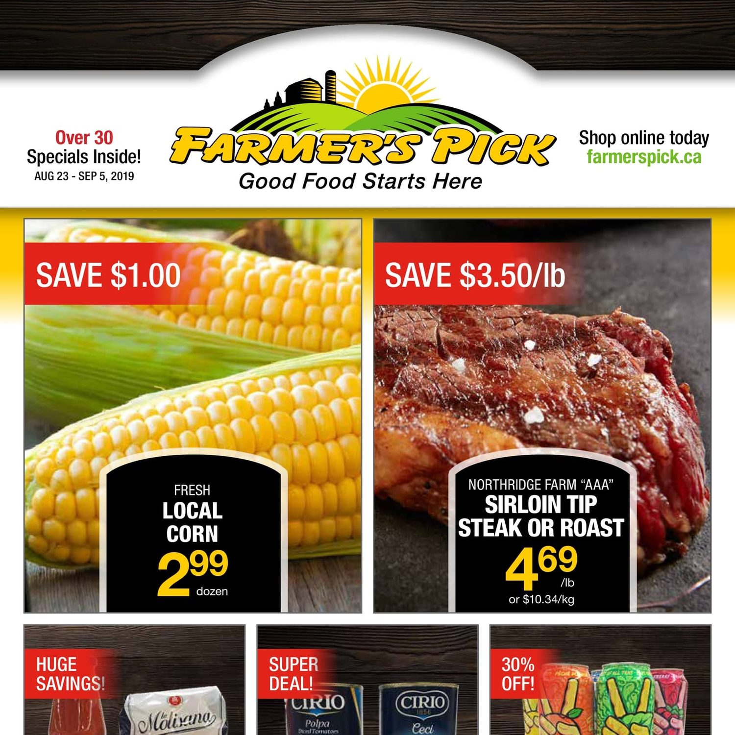 Farmers Pick Weekly Flyer - 2 Weeks of Savings - Aug 23 – Sep 5 ...