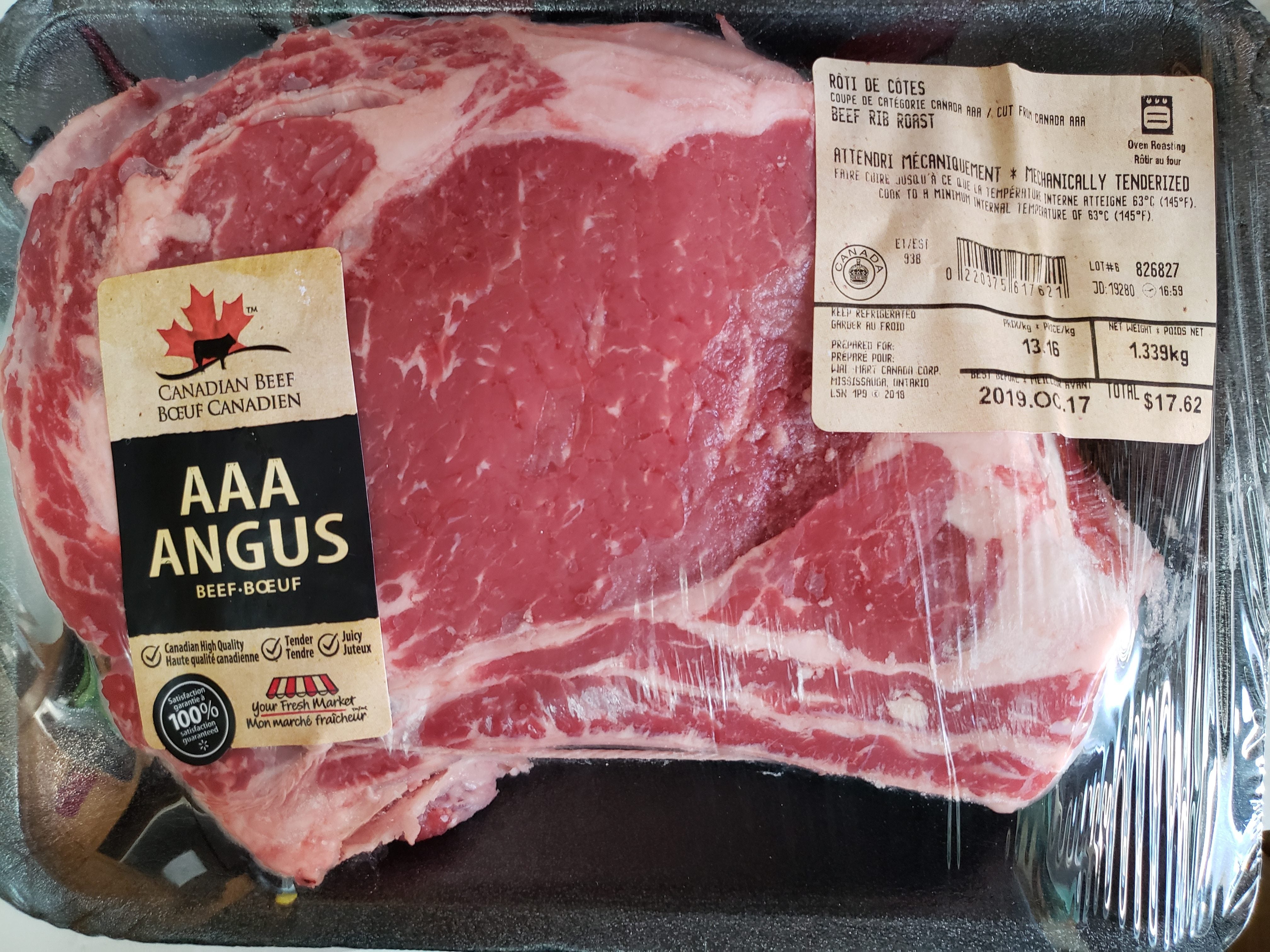 [Walmart] Walmart Prime Rib Roast $5.97/lb Oct 10-16 - Page 3 ...