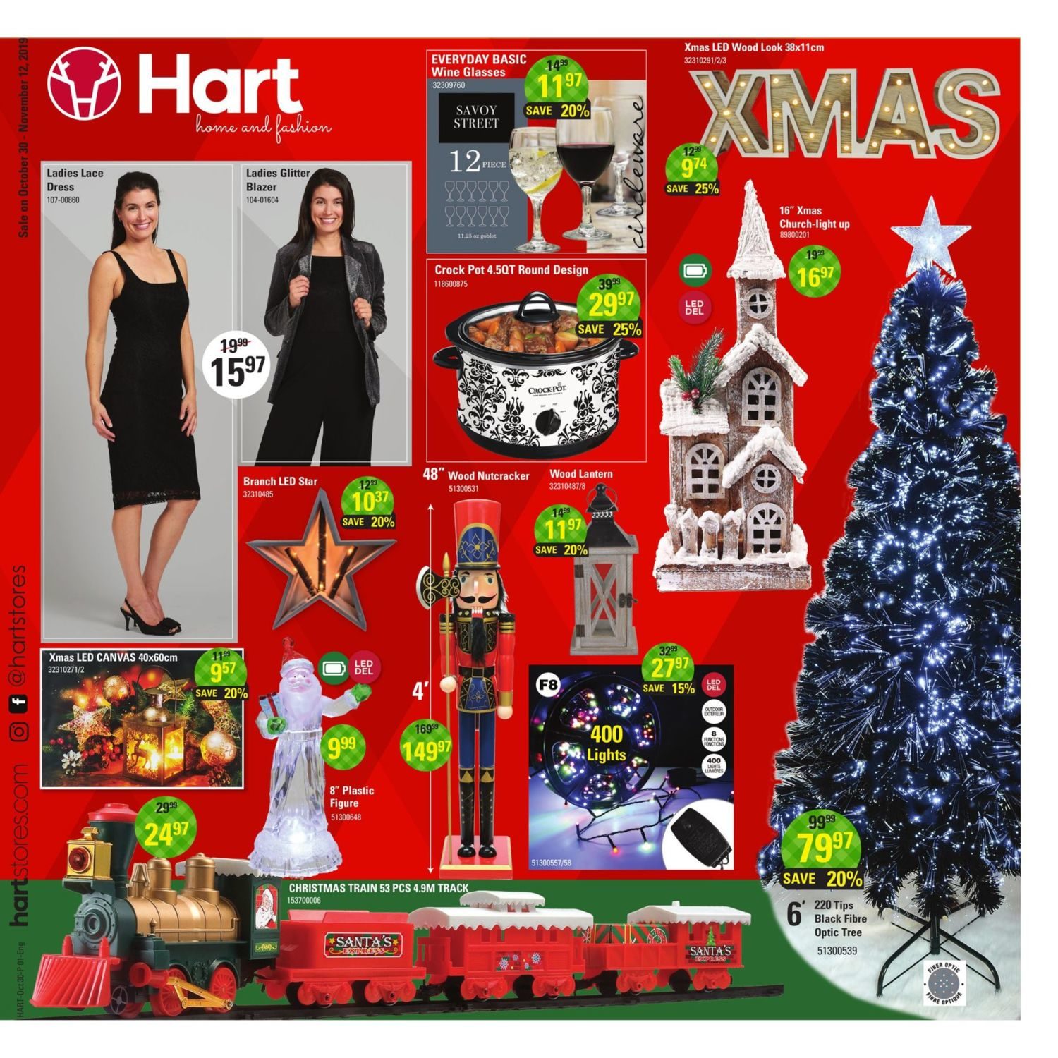 Hart Stores Weekly Flyer - 2 Weeks of Savings - Oct 30 – Nov 12 ...