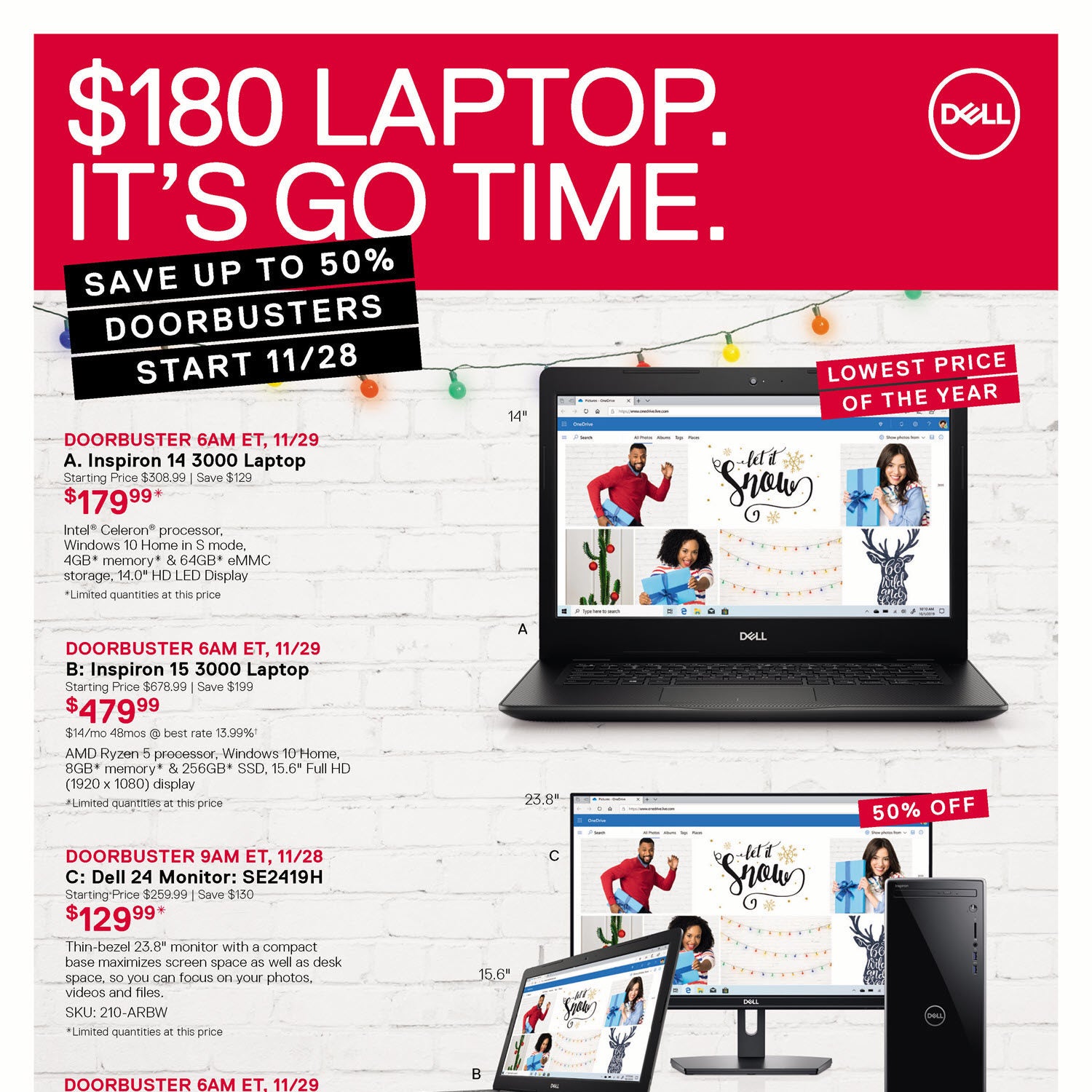 Dell Weekly Flyer - Epic Black Friday Deals - Nov 18 – Dec 1 ...