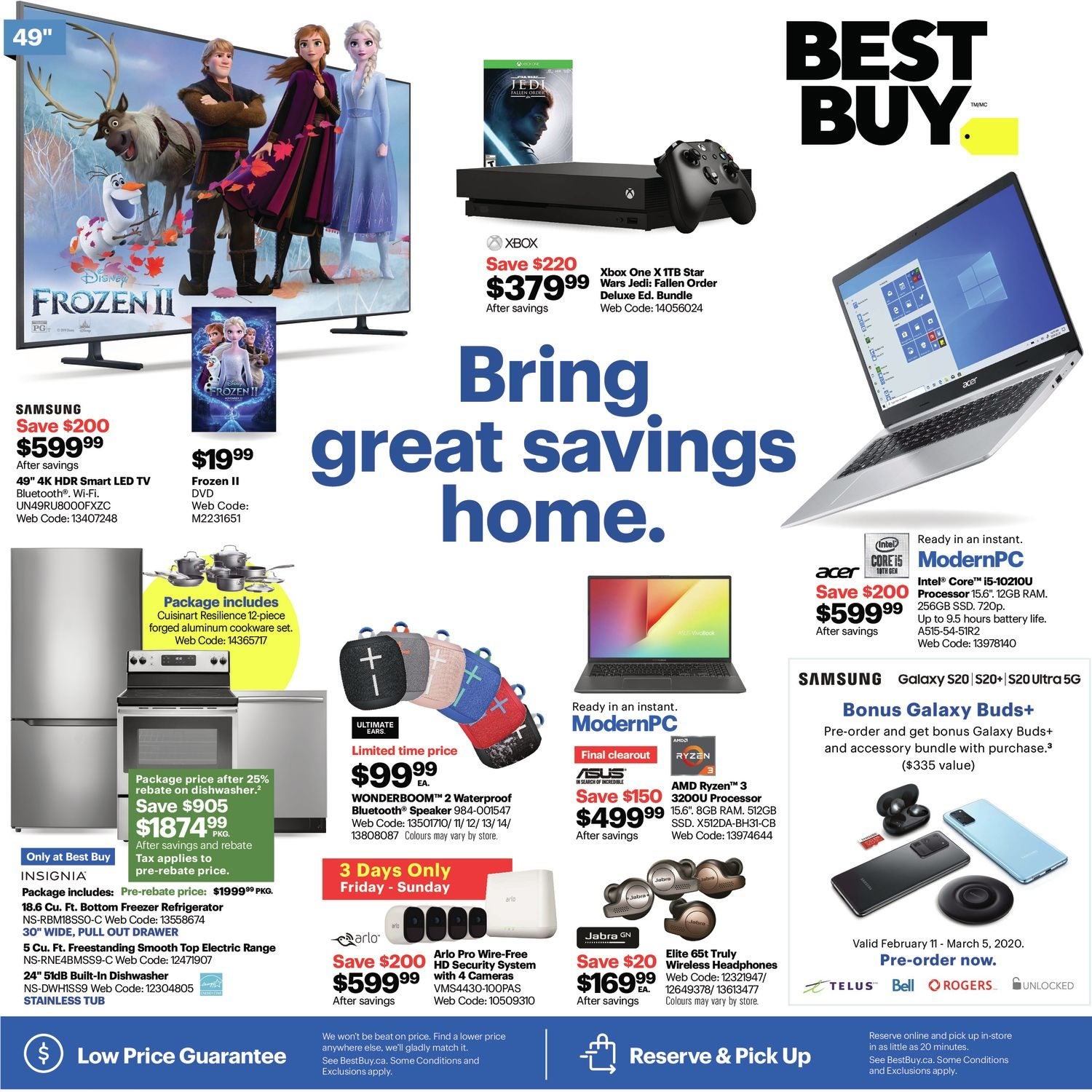Best Buy Weekly Flyer - Weekly - Bring Great Savings Home - Feb 21 – 27 ...