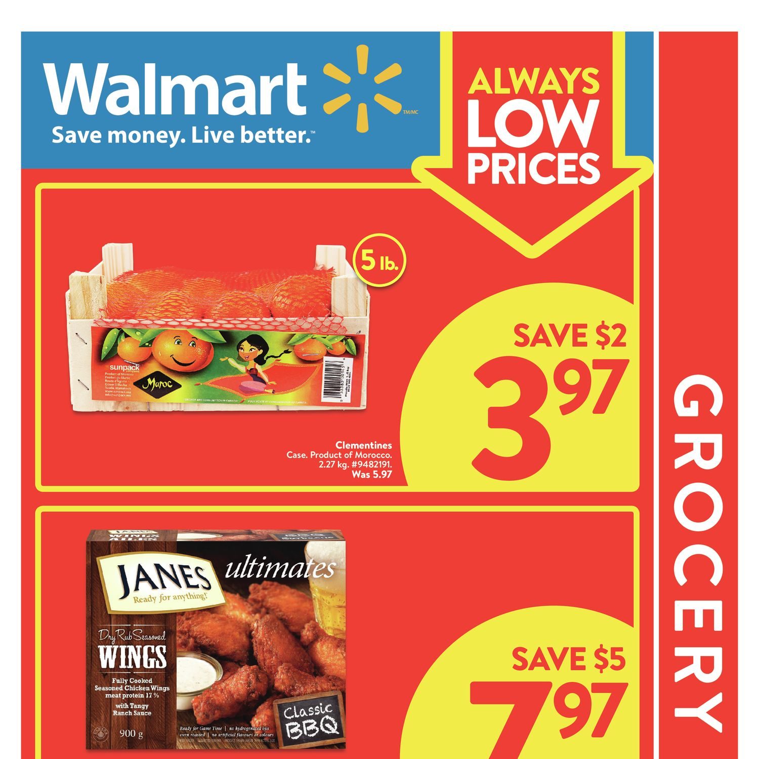 Walmart Weekly Flyer - Supercentre - Always Low Prices - Dec 26 – 30 ...