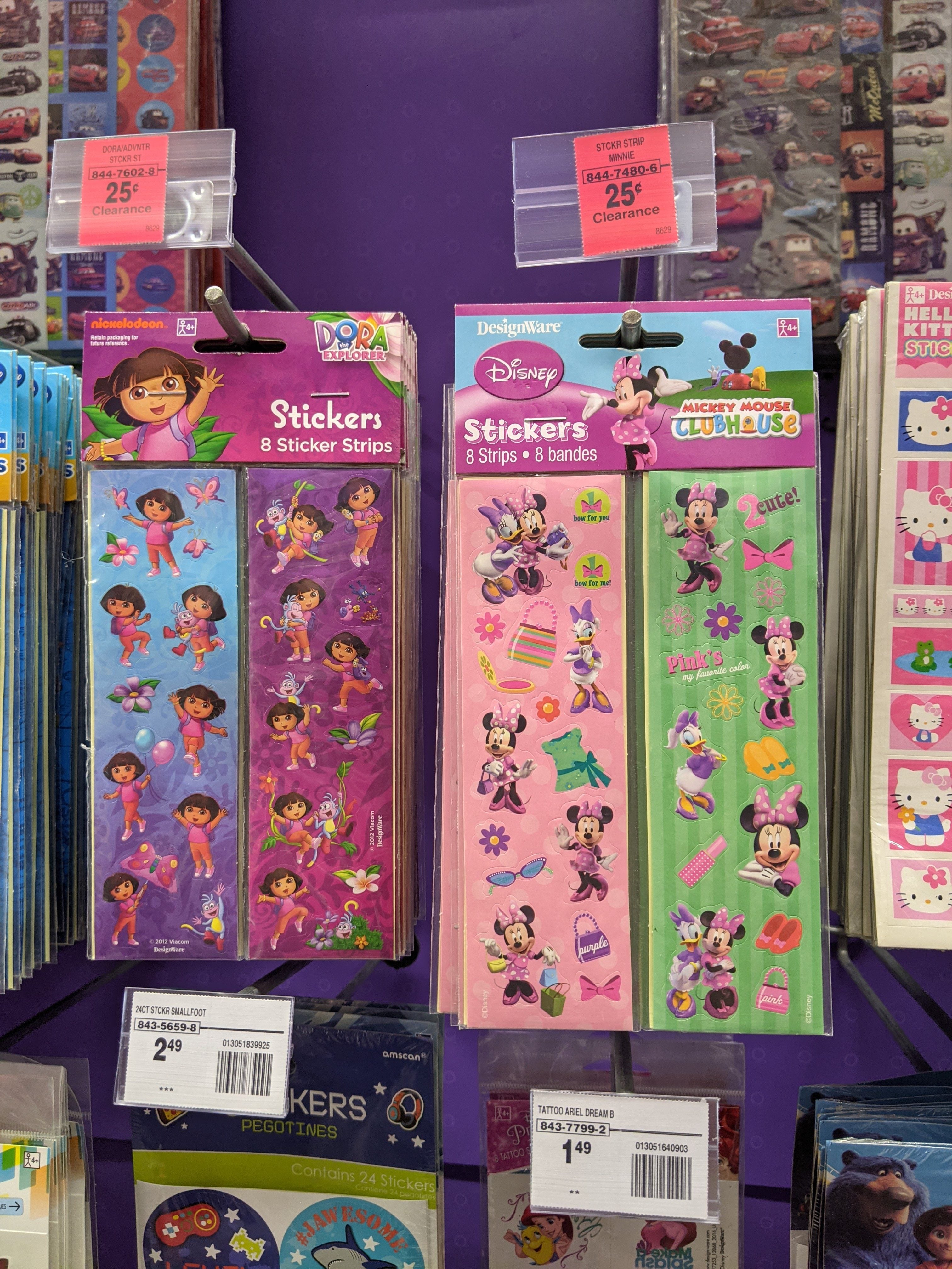[Party City] 25¢ Disney Stickers - Kennedy Commons, Scarborough, ON ...