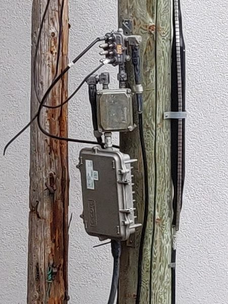 Help identifying utility poles in the backyard, and if relocation is ...