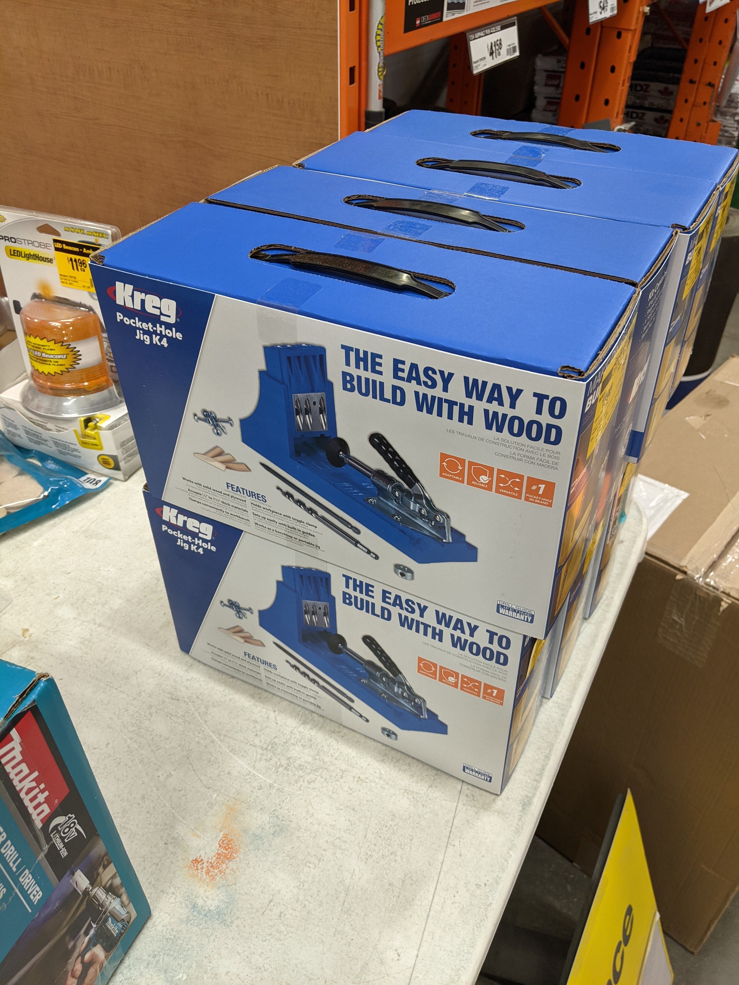 [Home Depot] Kreg K4 Kit on clearance $75.00 - RedFlagDeals.com Forums