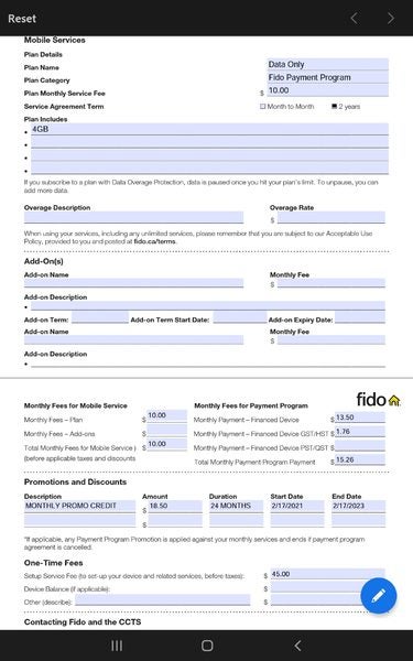 [Fido] [Fido] 4GB LTE Data Plan $15, BYOD, no contract, + tablet with 2 ...