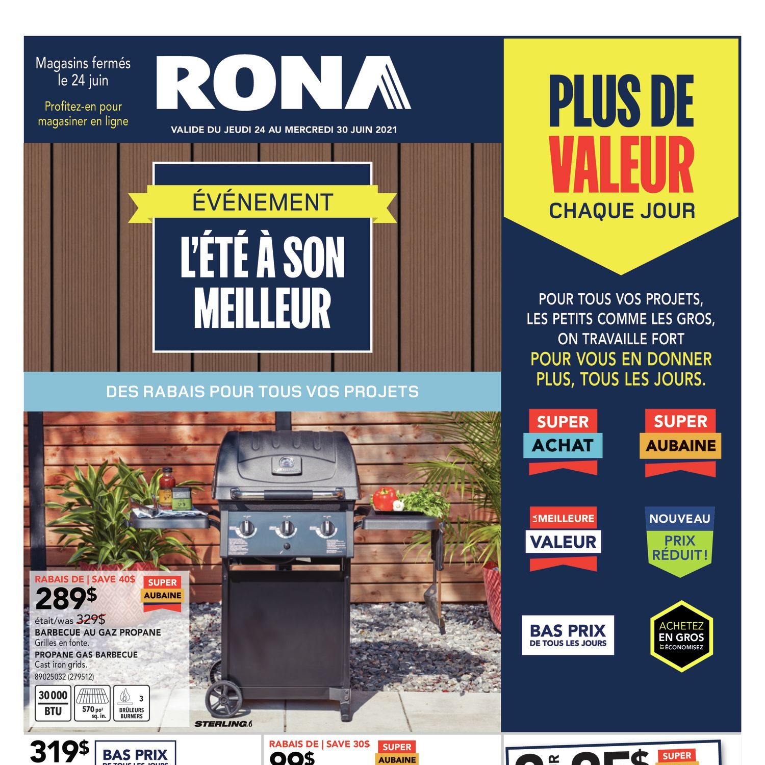 Rona Weekly Flyer - Weekly Deals - Summer At Its Best Event - Jun 24 ...