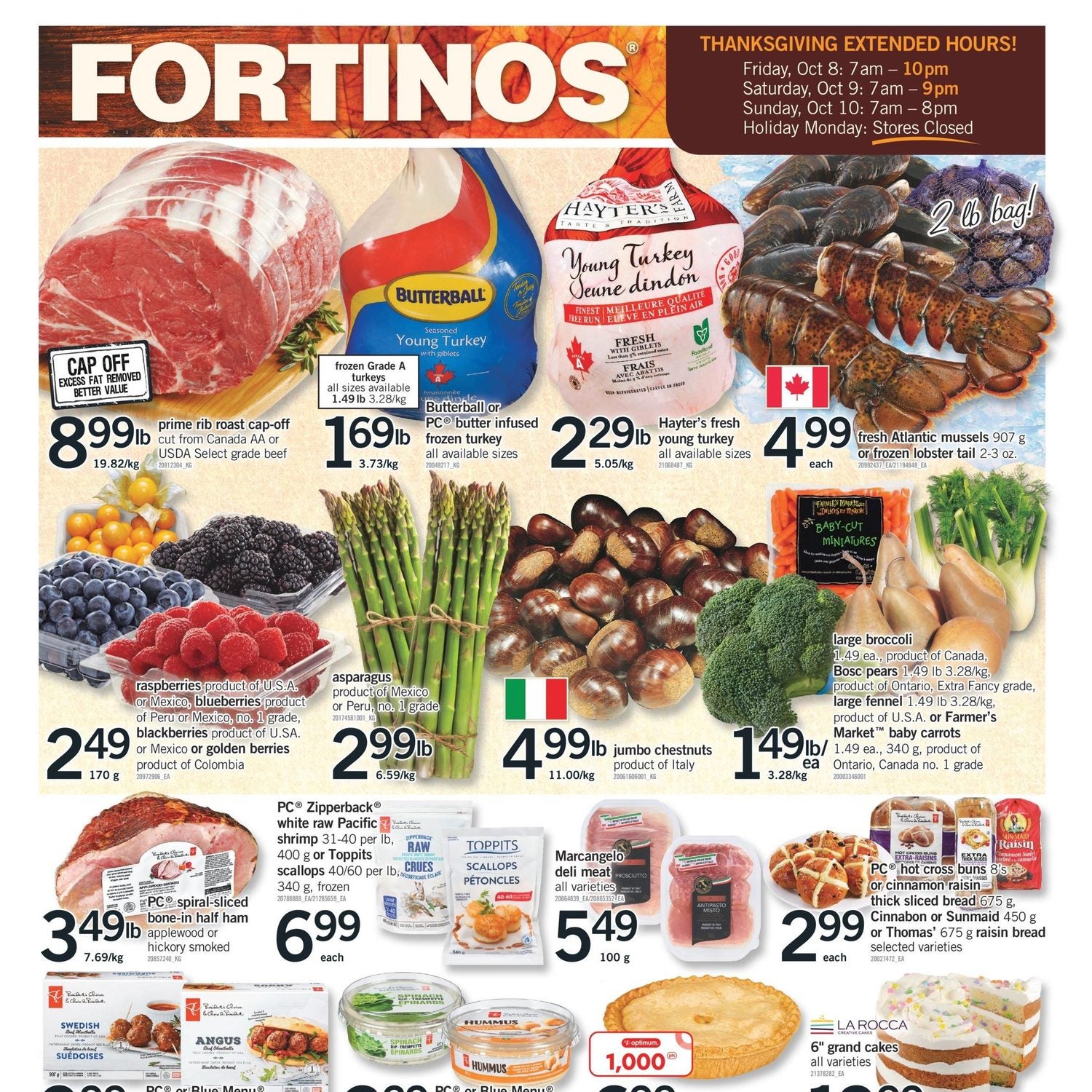 Fortinos Weekly Flyer - Weekly Specials - Oct 7 – 10 - RedFlagDeals.com