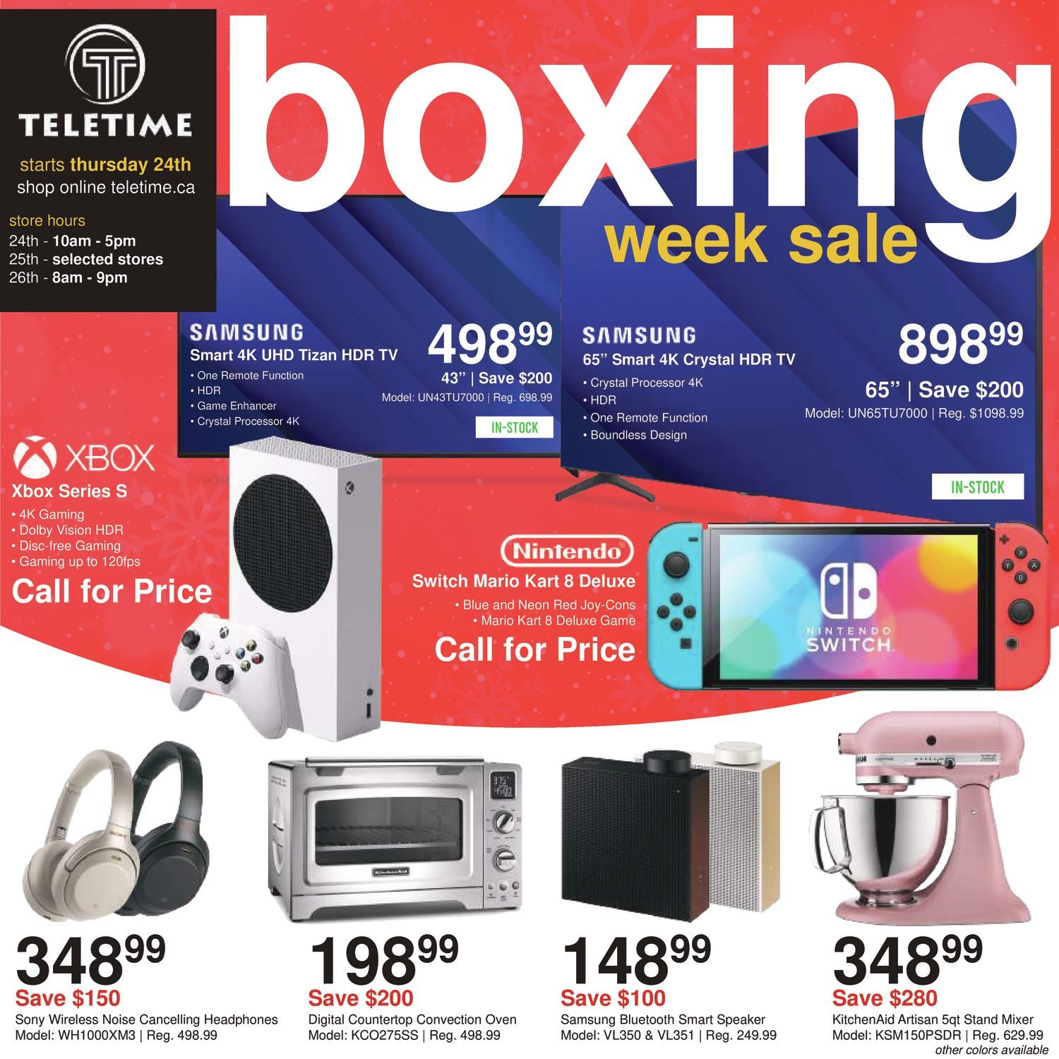 Teletime Weekly Flyer - Weekly Deals - Boxing Week Sale - Dec 24 – 30 ...