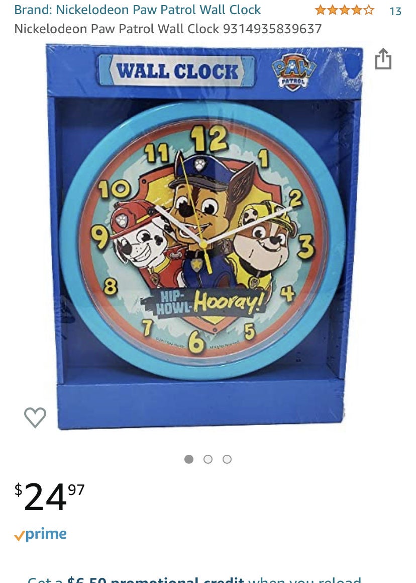 [Dollarama] Paw Patrol Wall Clock - $4.00 - RedFlagDeals.com Forums