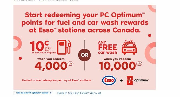 Redeem PC Optimum points for gas & car washes starting 01/18/2022 ...