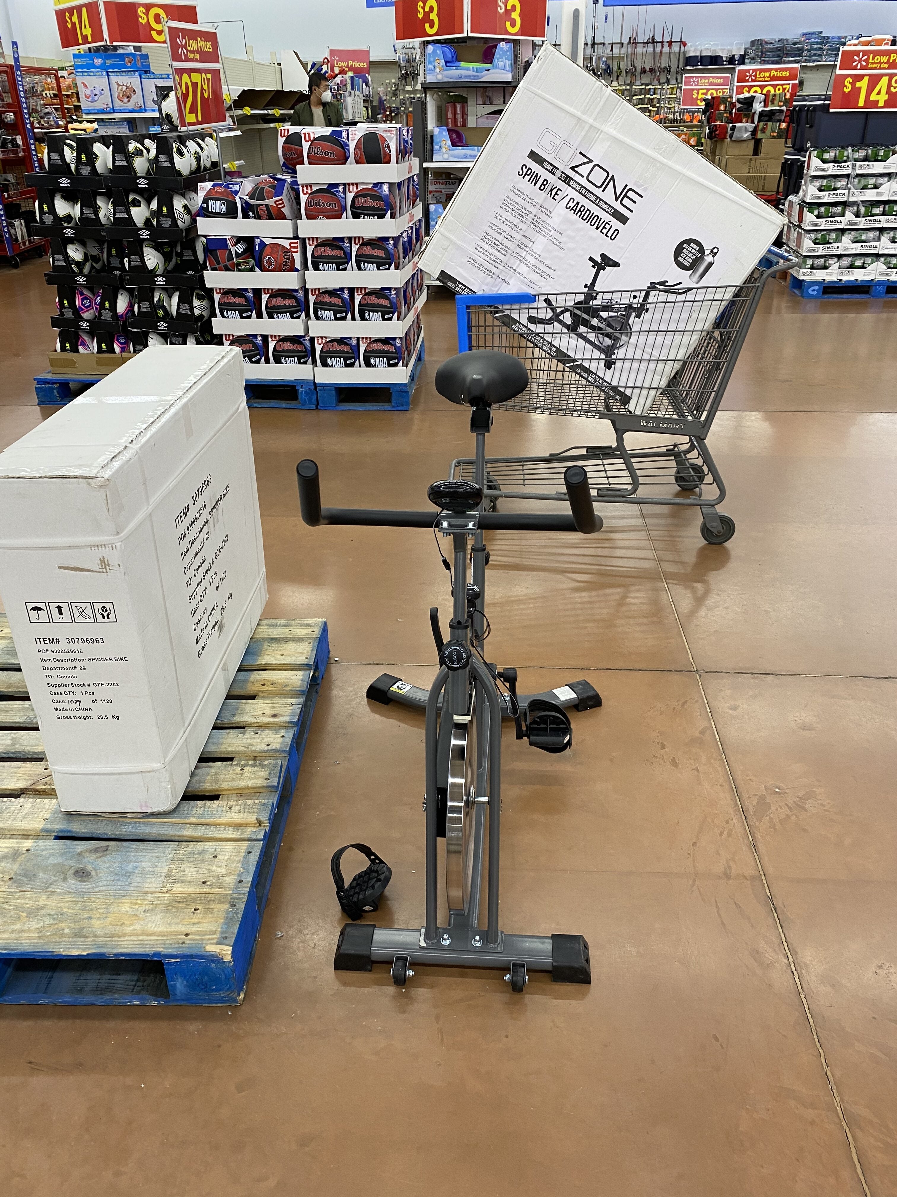 [Walmart] GoZone Spin Bike - $99 in store only - Page 2 - RedFlagDeals ...