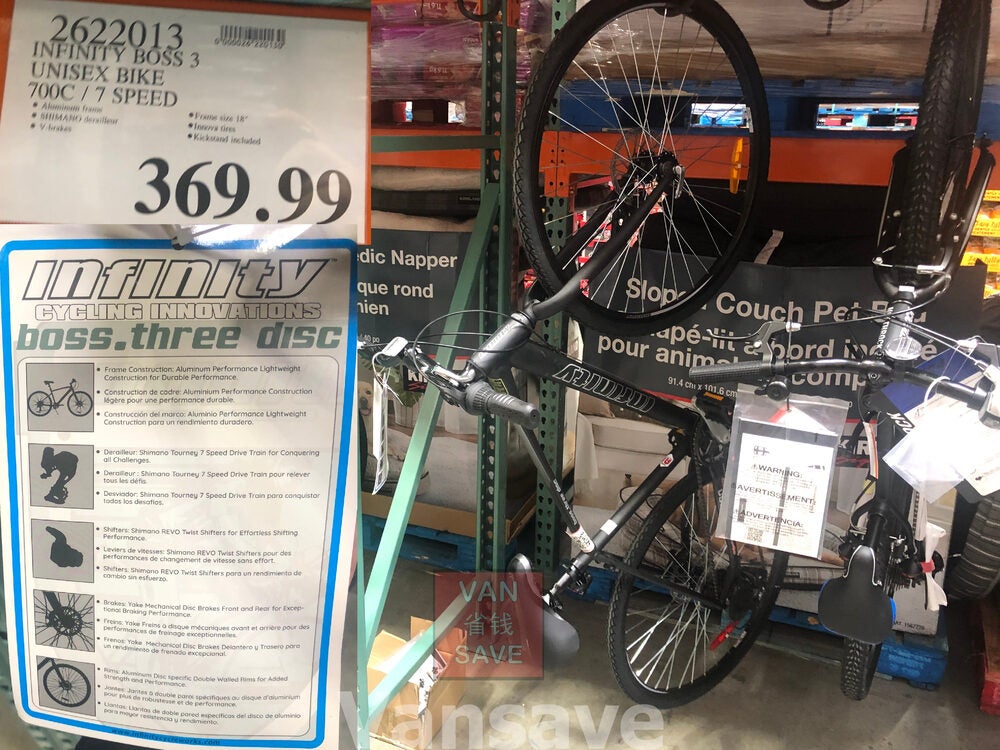 [Costco] Infinity Boss three 700C UNISEX Hybrid Bicycle ($100 off ...