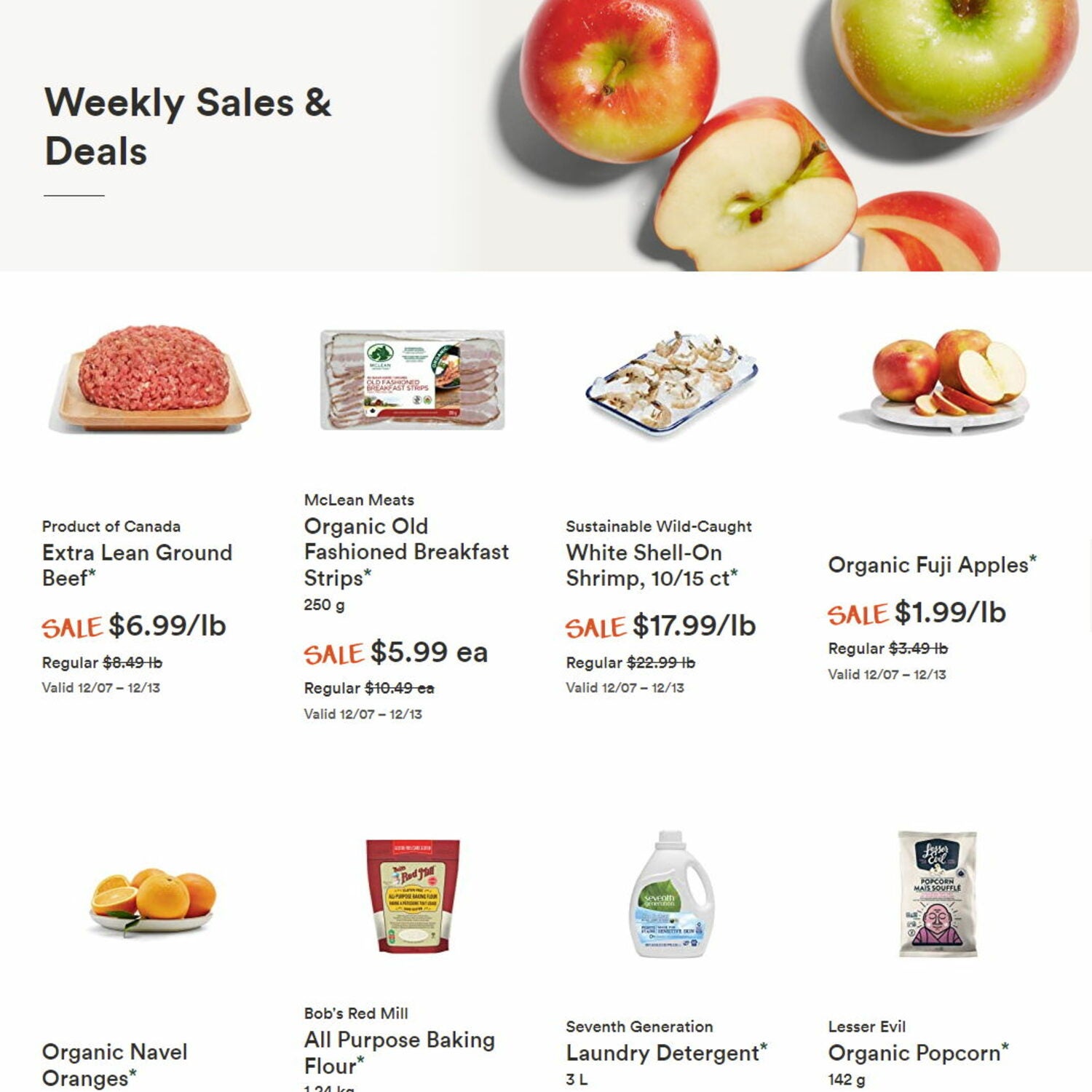 Whole Foods Market Weekly Flyer - Weekly Specials (ON) - Dec 7 – 13 ...