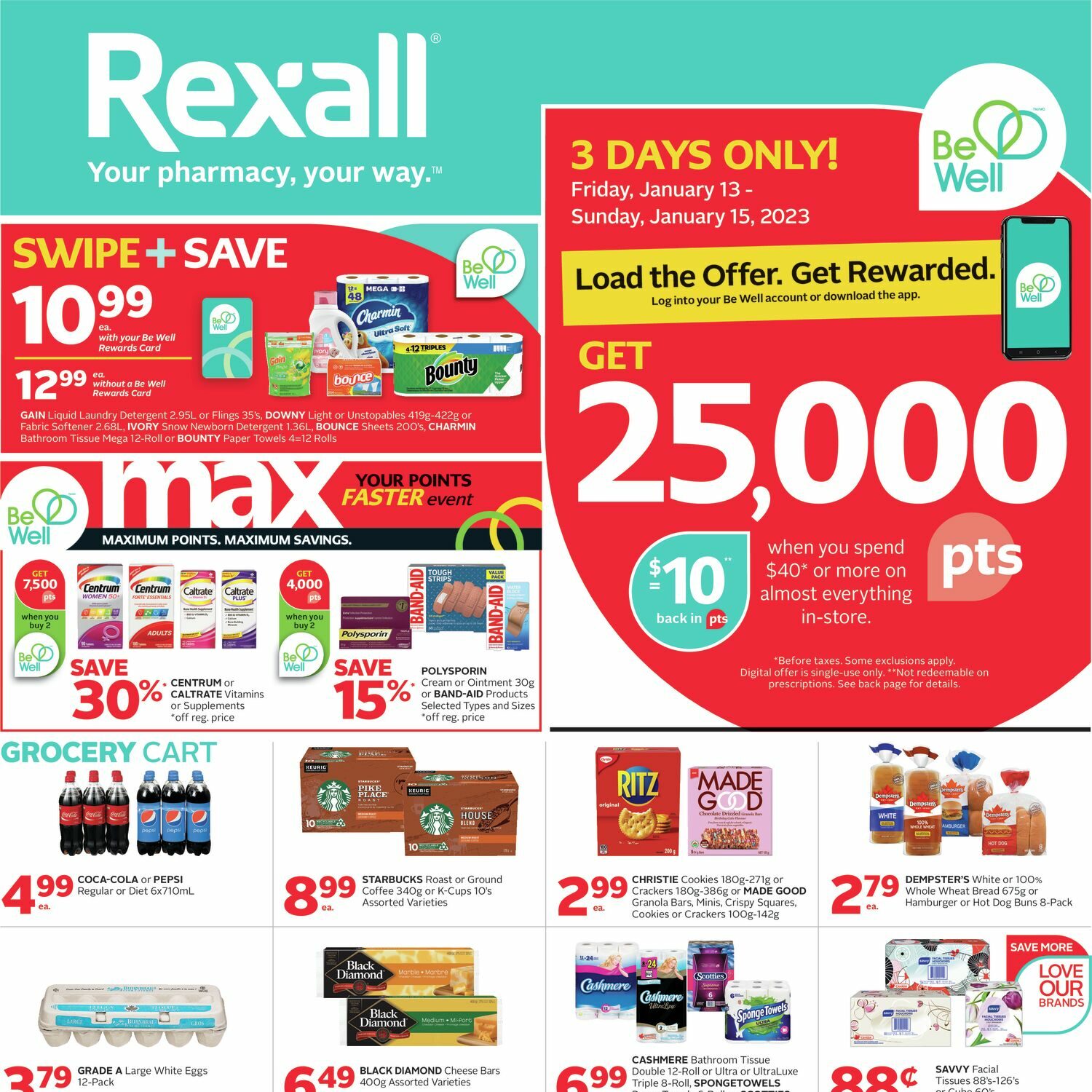 Rexall Weekly Flyer - Ottawa Only - Weekly Savings - Jan 13 – 19 ...