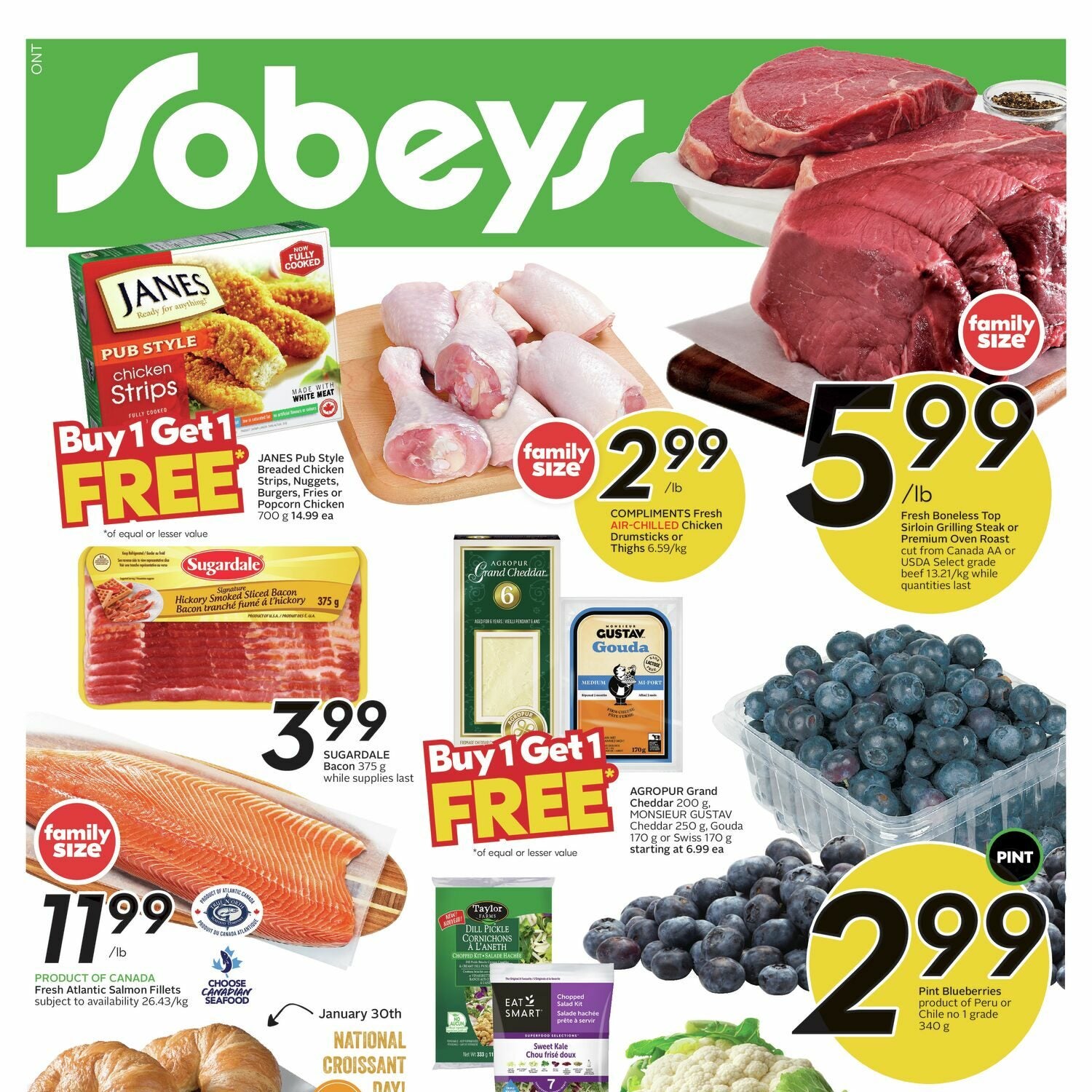 Sobeys Weekly Flyer - Weekly Savings (ON) - Jan 26 – Feb 1 ...