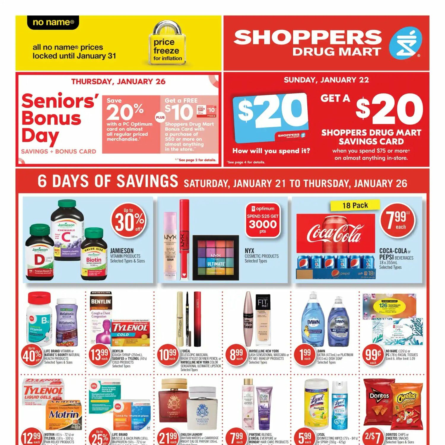 Shoppers Drug Mart Weekly Flyer - Weekly Savings (ON) - Jan 21 – 26 ...