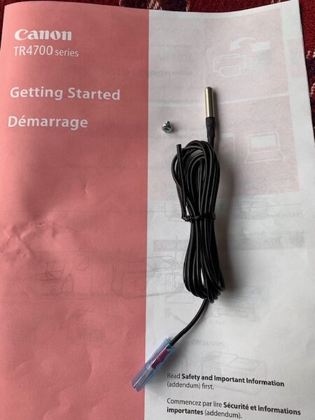 Cable that came with Canon pixma 4720 printer, what is it ...