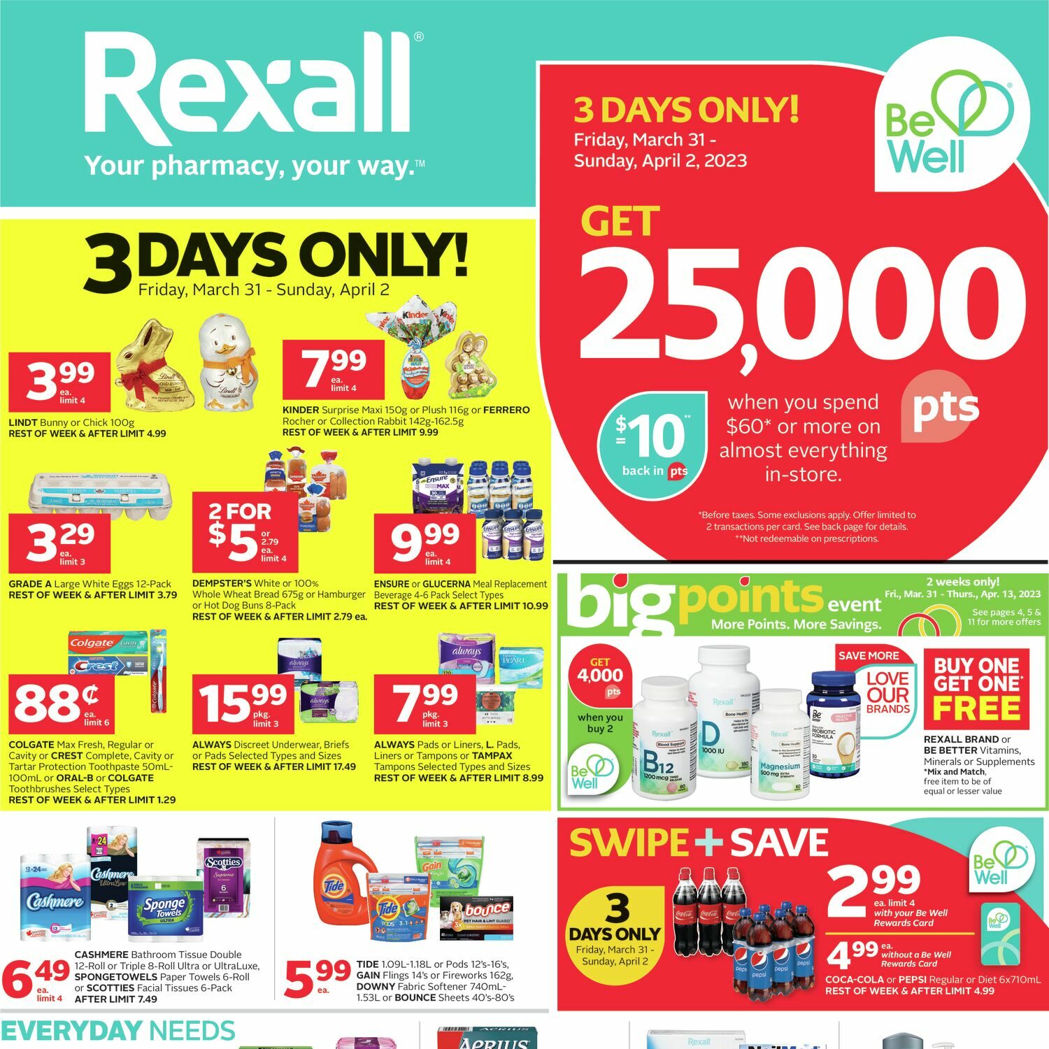 Rexall Weekly Flyer - Weekly Savings (ON) - Mar 31 – Apr 6 ...