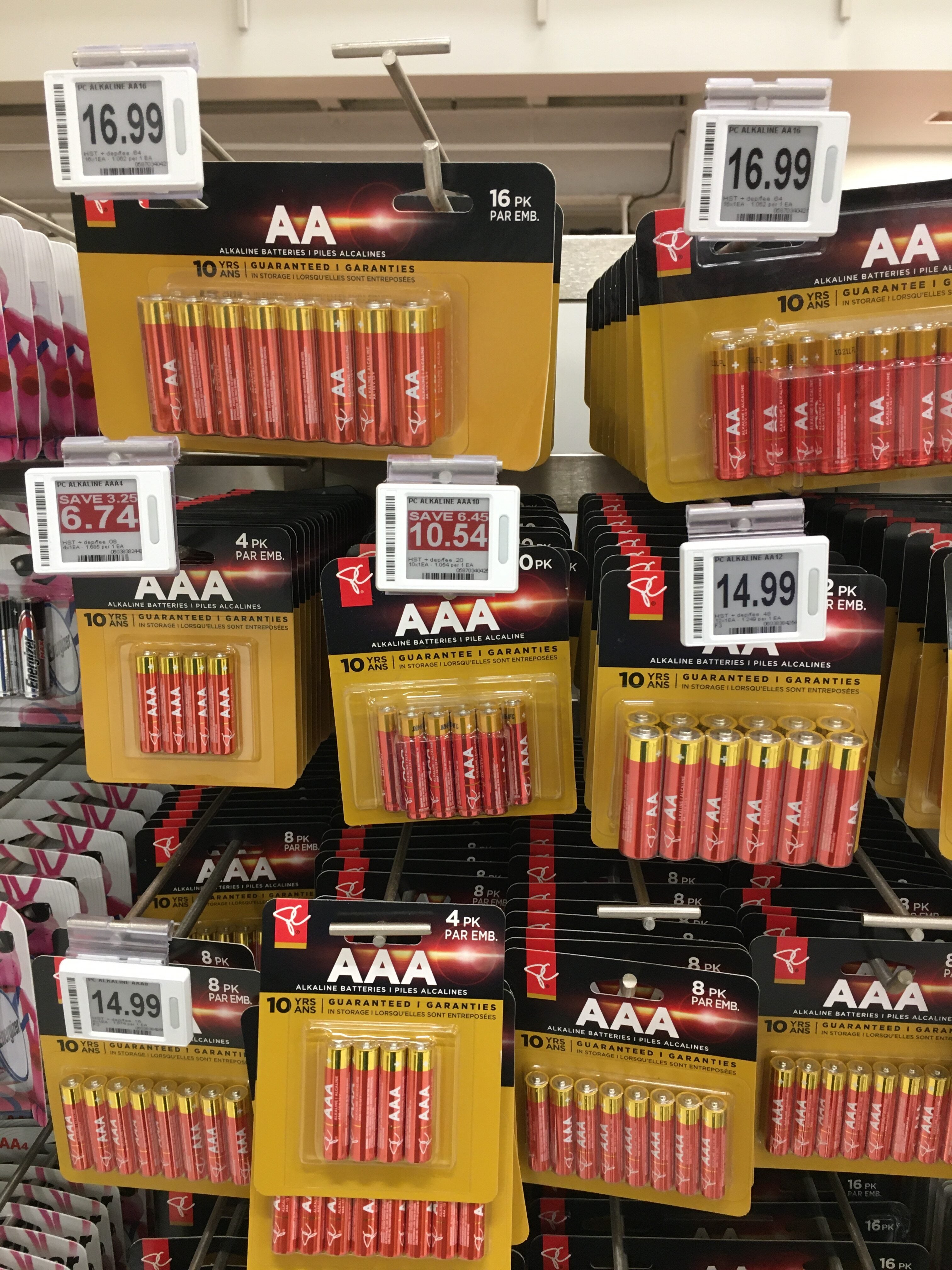 [Loblaws] Energizer Max Batteries AA and AAA - RedFlagDeals.com Forums