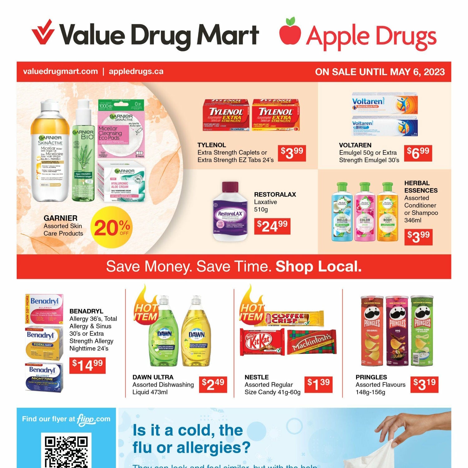 Apple Drugs Weekly Flyer - 2 Weeks of Savings - Apr 23 – May 6 ...