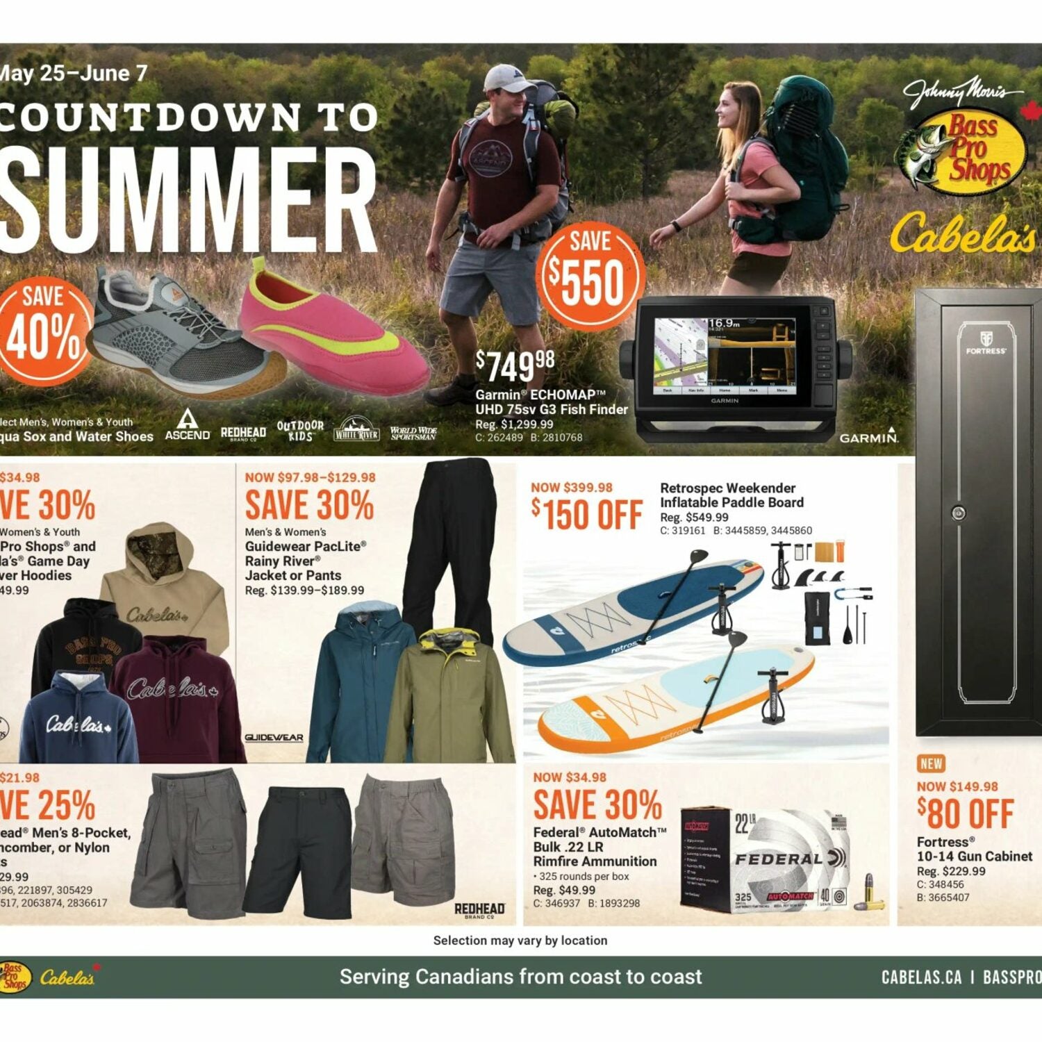 Bass Pro Shops Weekly Flyer - Countdown To Summer (AB/ON) - May 25 ...