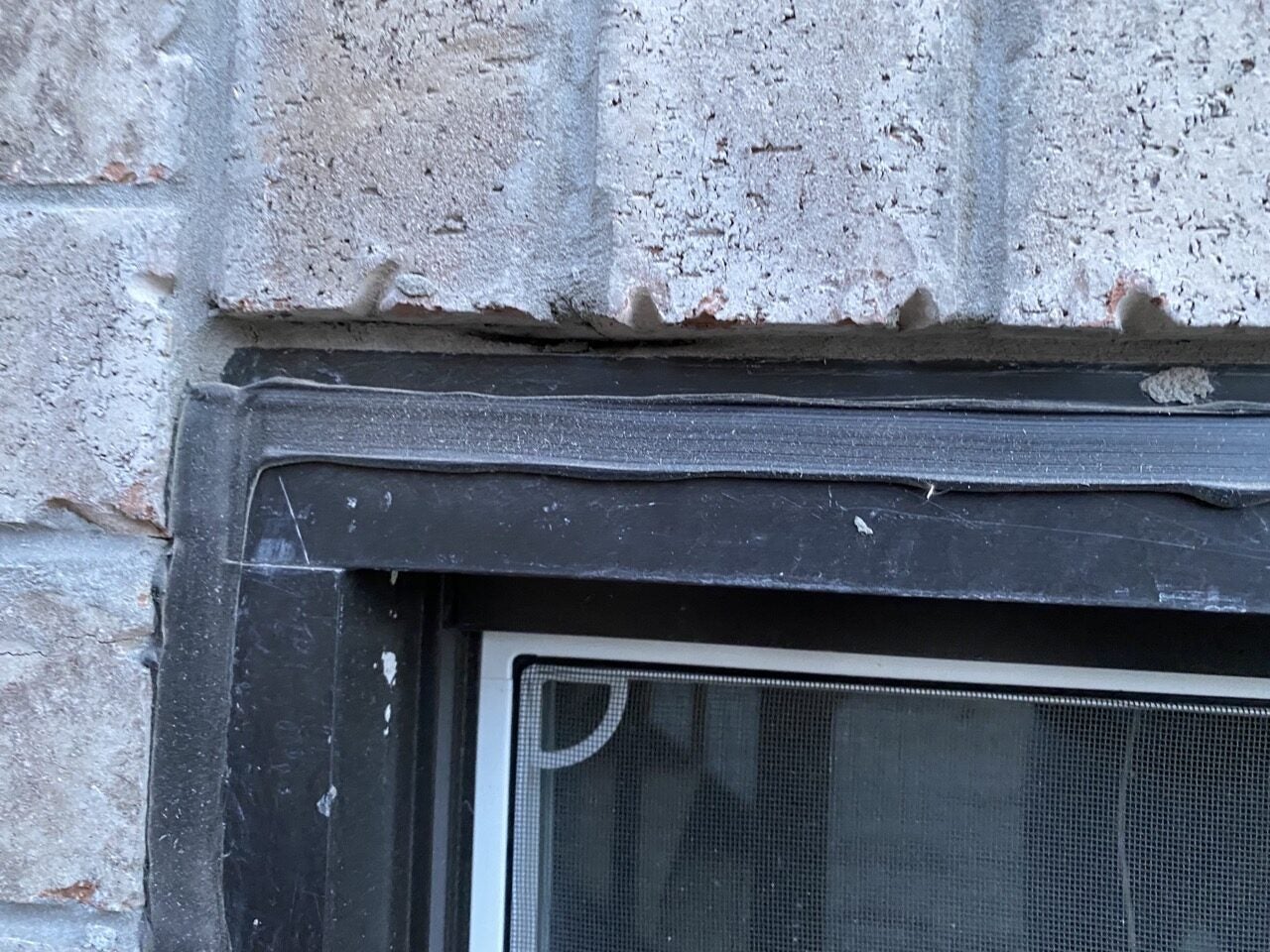 New home build with damaged basement window casing/frames ...