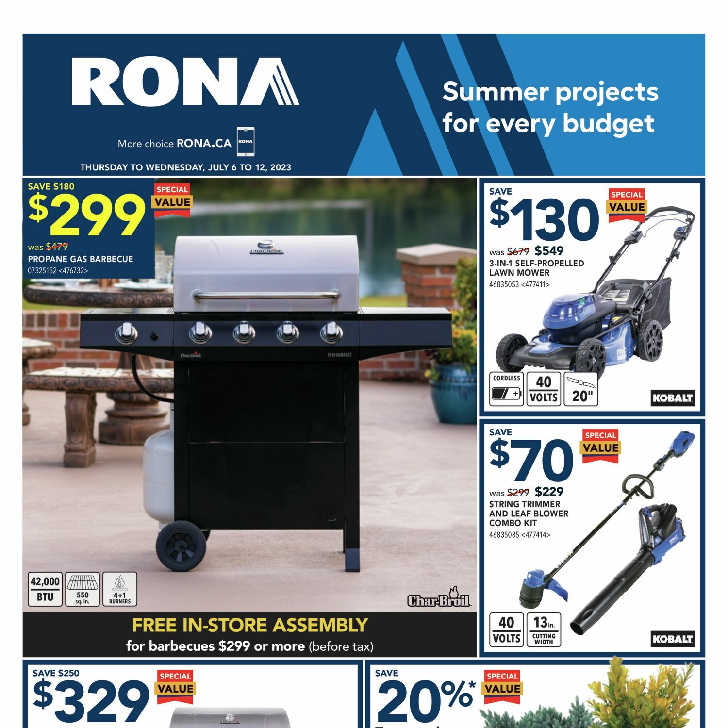 Rona Weekly Flyer - Weekly Deals (ON) - Jul 6 – 12 - RedFlagDeals.com