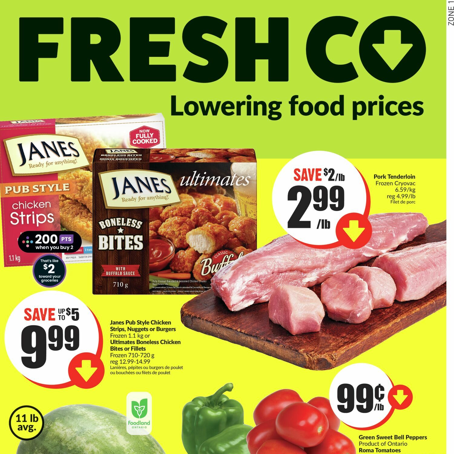 Fresh Co Weekly Flyer - Weekly Savings (ON) - Aug 10 – 16 ...