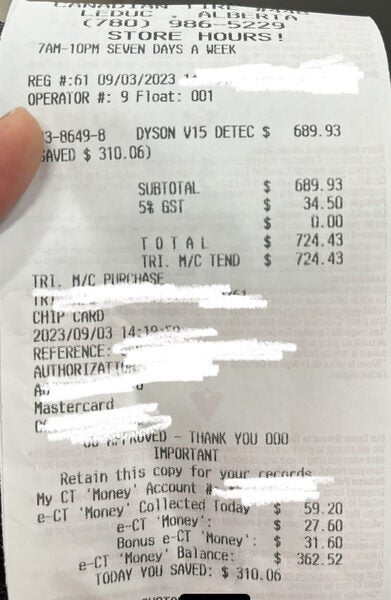[Canadian Tire] Dyson V15 Detect Total Clean Cordless Vacuum Cleaner ...