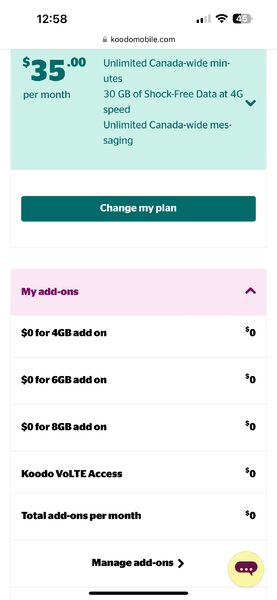 [Koodo] [Black Friday] Koodo eventually catch up BF plan - 50GB/$34 ...