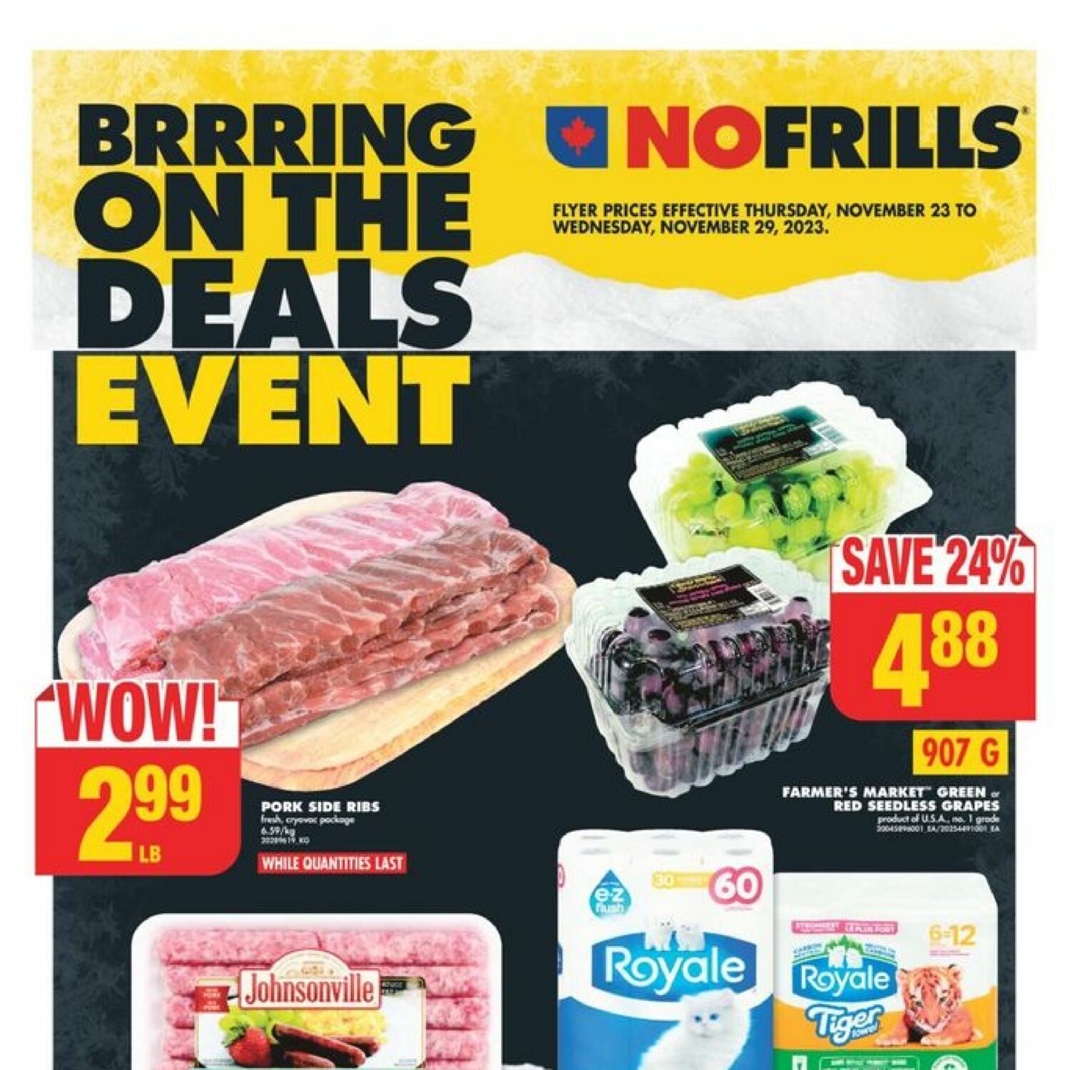 No Frills Weekly Flyer - Weekly Savings - Bring On The Deals Event ...