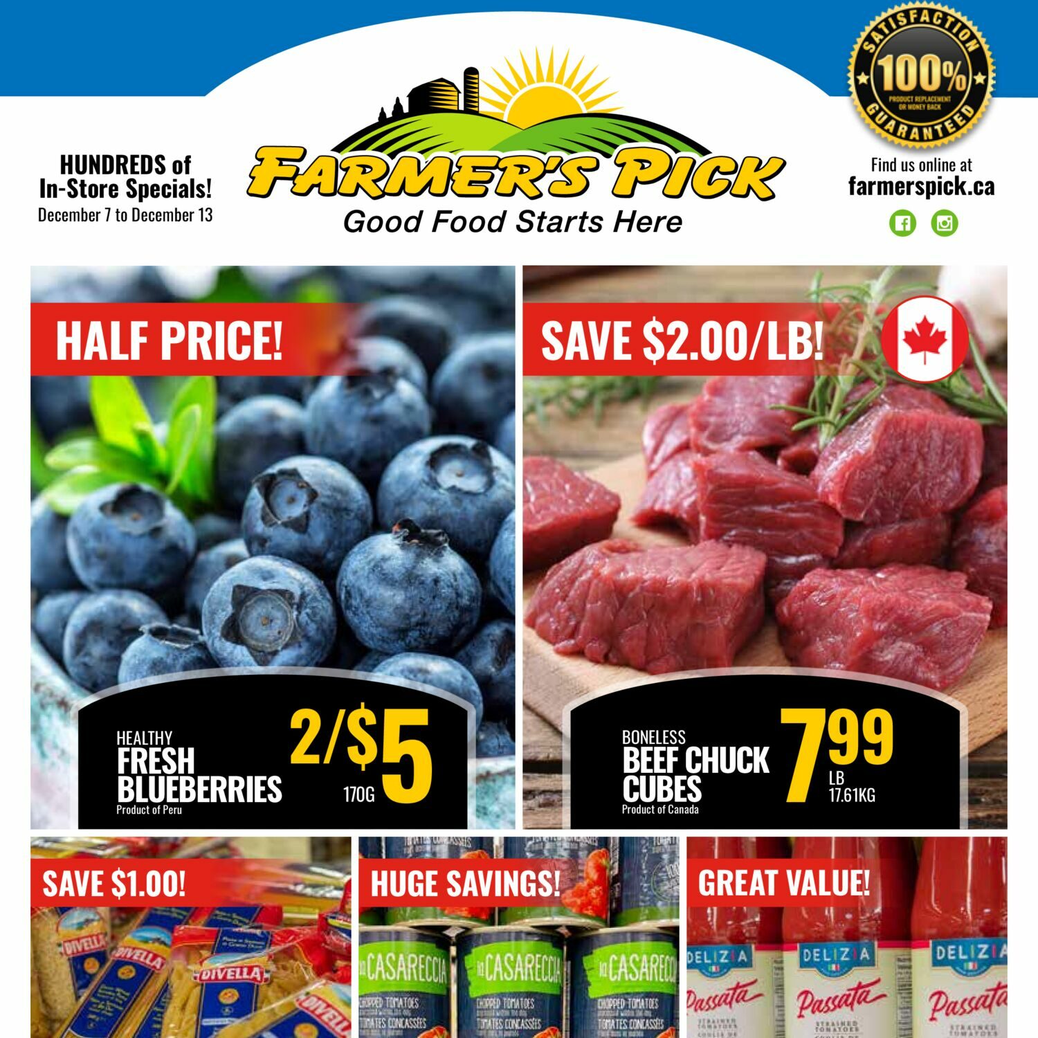 Farmers Pick Weekly Flyer - Weekly Specials - Dec 7 – 13 - RedFlagDeals.com