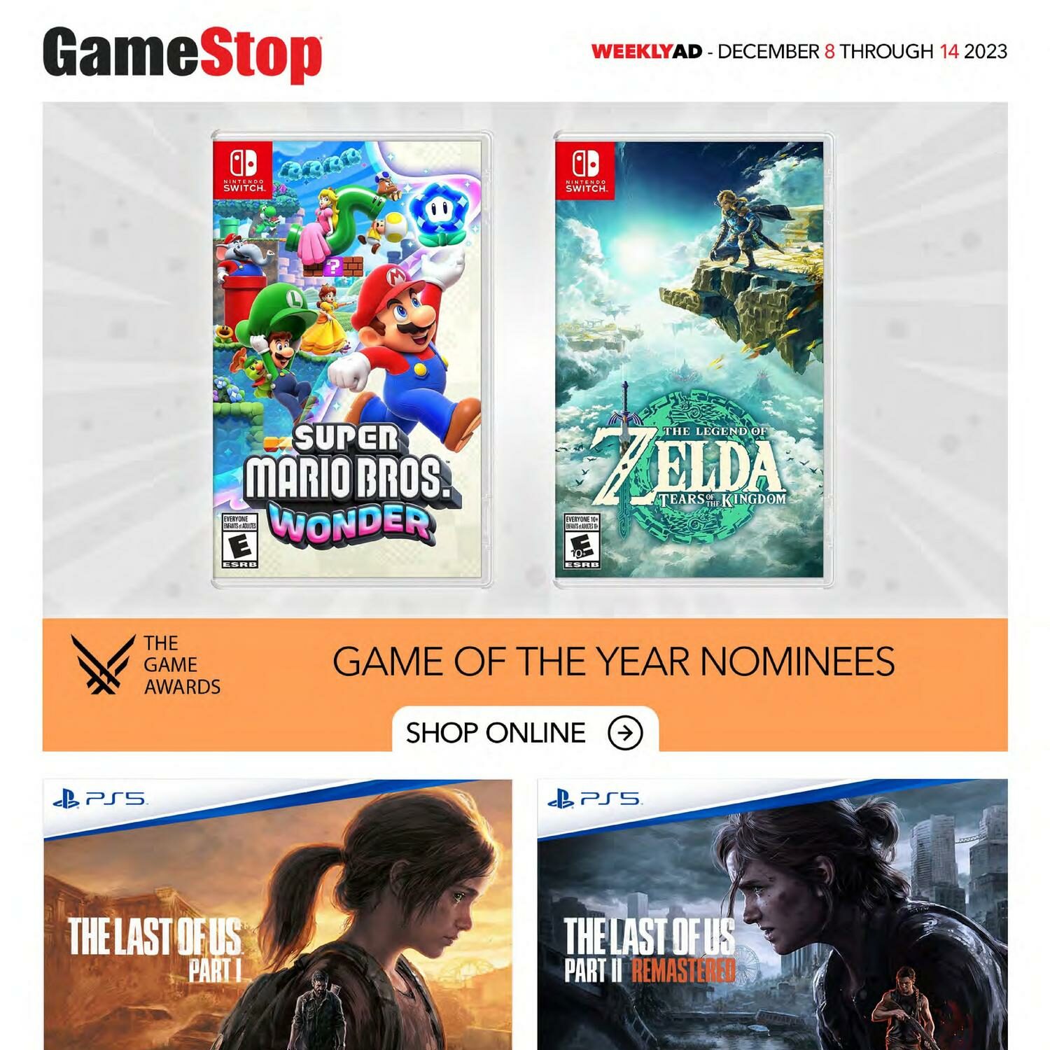 Gamestop.ca Weekly Flyer - Weekly Deals - Dec 8 – 14 - RedFlagDeals.com