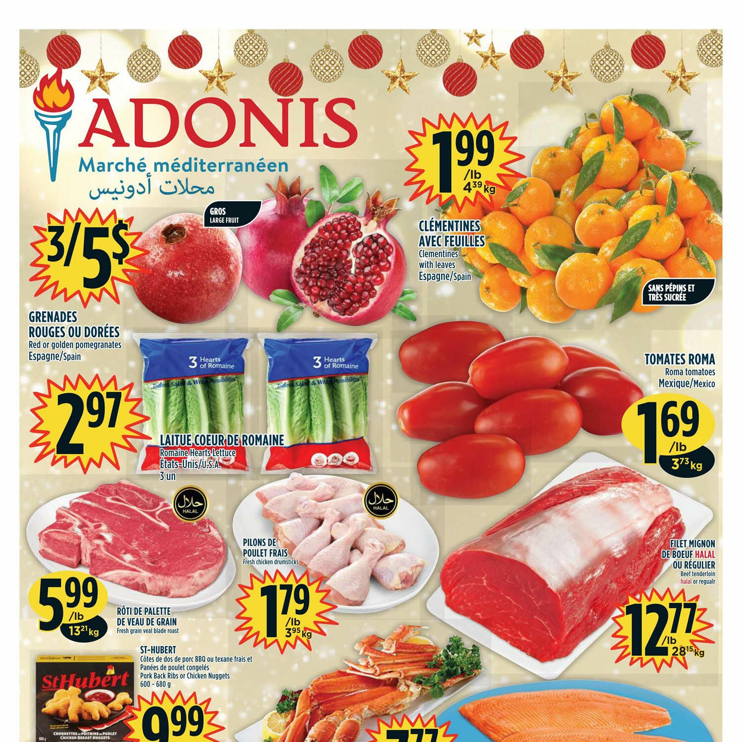 Marche Adonis Weekly Flyer - Weekly Specials (QC) - Dec 14 – 20 ...