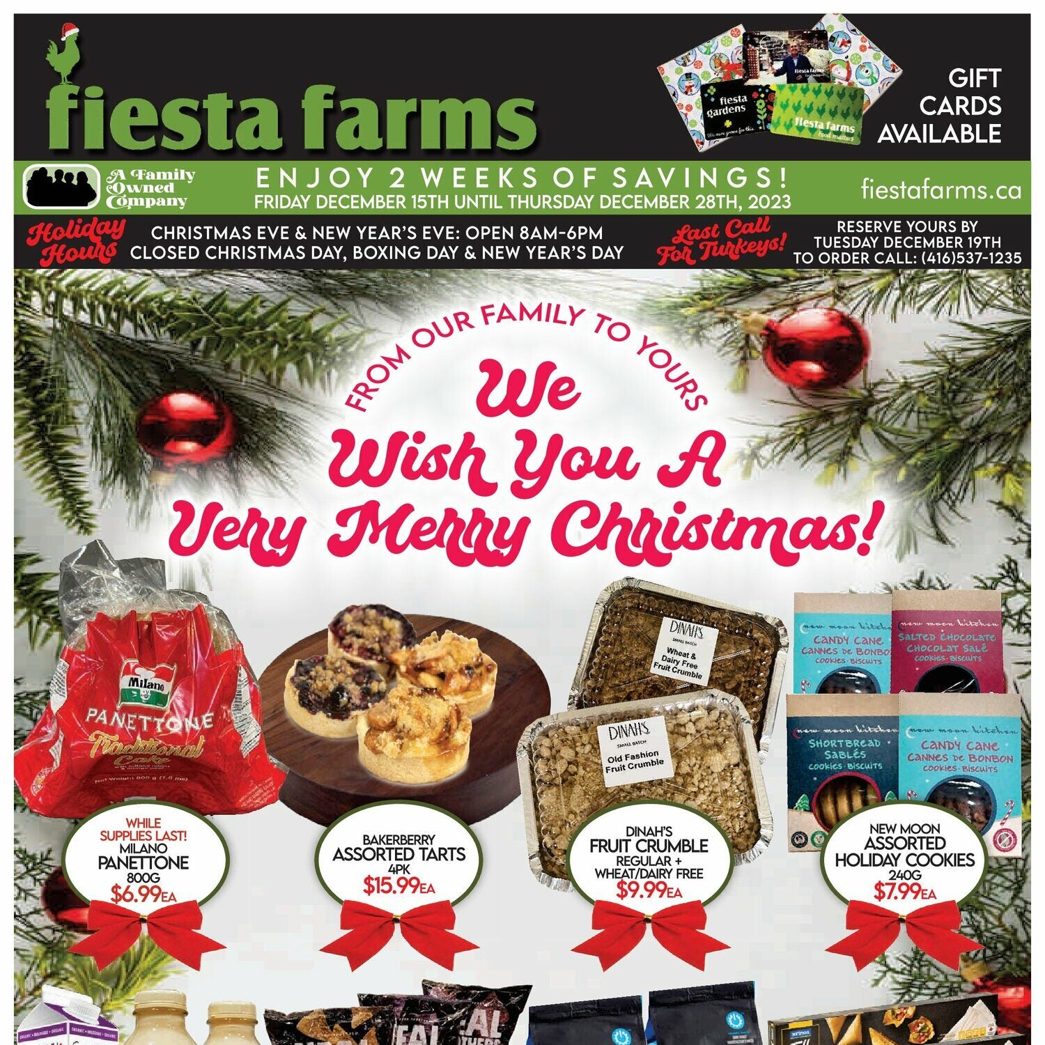 Fiesta Farms Weekly Flyer - 2 Weeks of Savings - Dec 15 – 28 ...