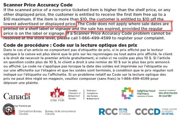 Reminder! Code of Practice: Scanner Price Accuracy - Page 107 ...