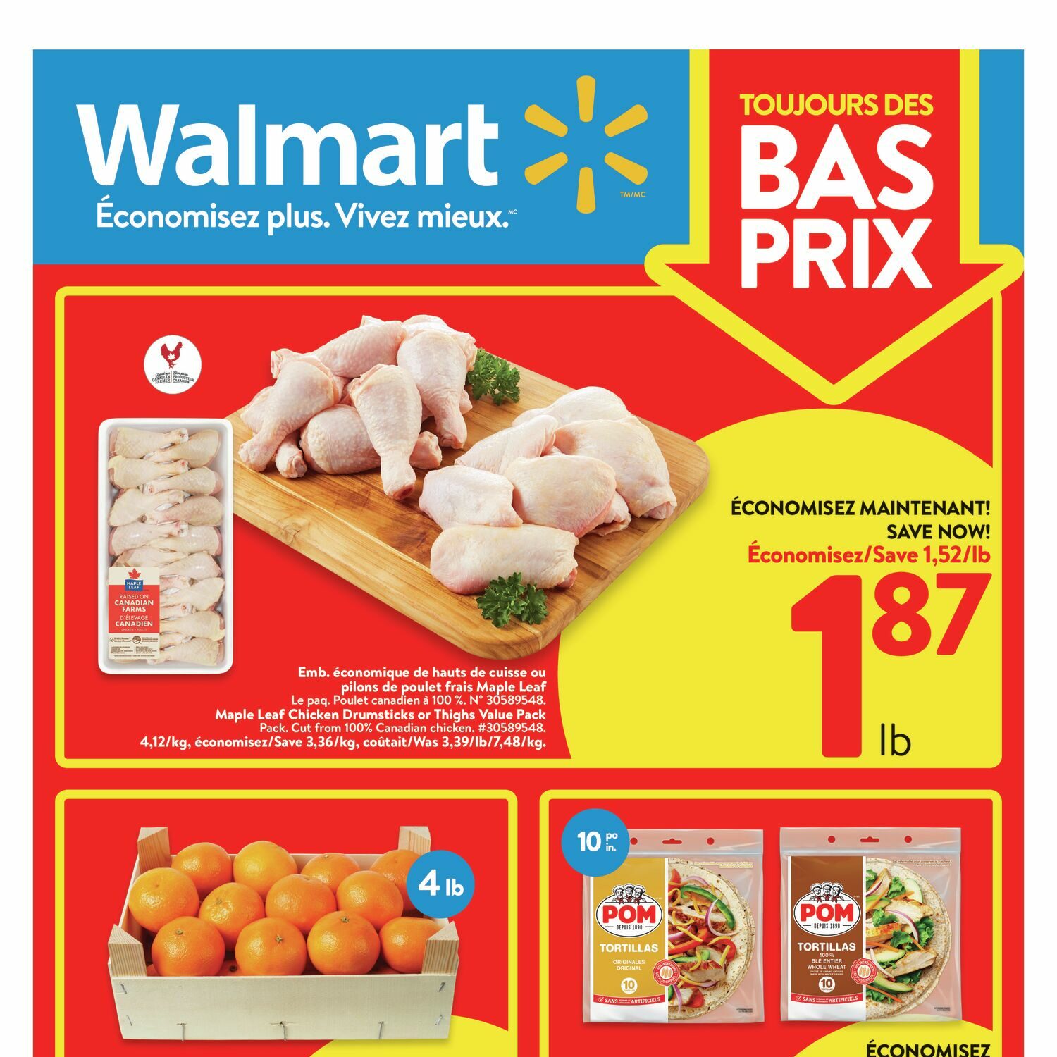 Walmart Weekly Flyer - Weekly Savings (QC) - Jan 18 – 24 - RedFlagDeals.com