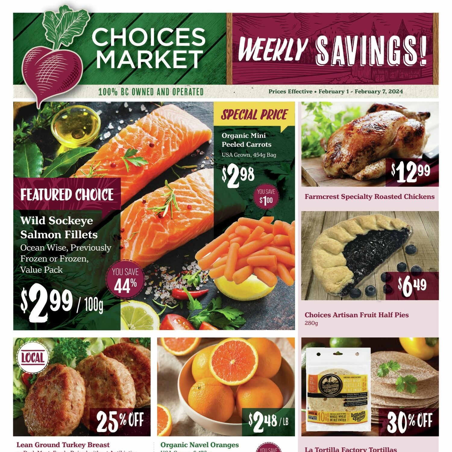 Choices Markets Weekly Flyer - Weekly Specials - Feb 1 – 7 ...